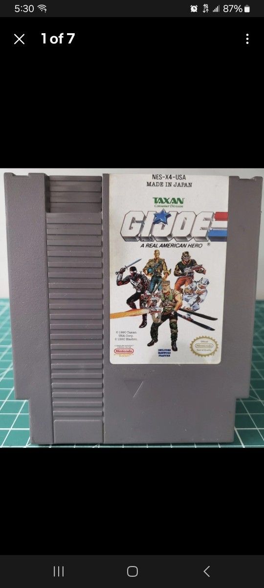TAXAN 1991 GI JOE NES. for Sale in Oklahoma City, OK - OfferUp