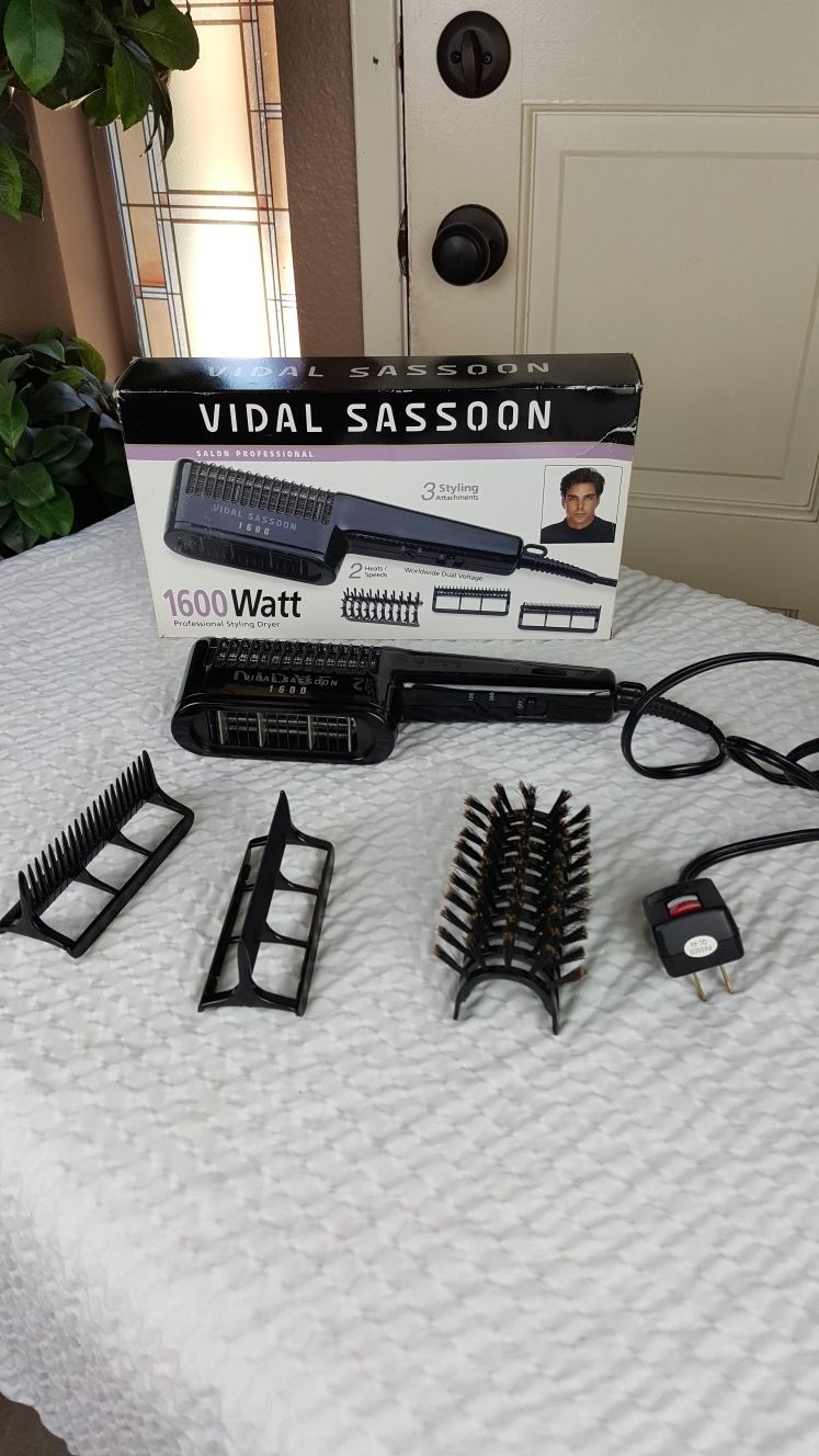 Vidal Sassoon 1600 Attachments