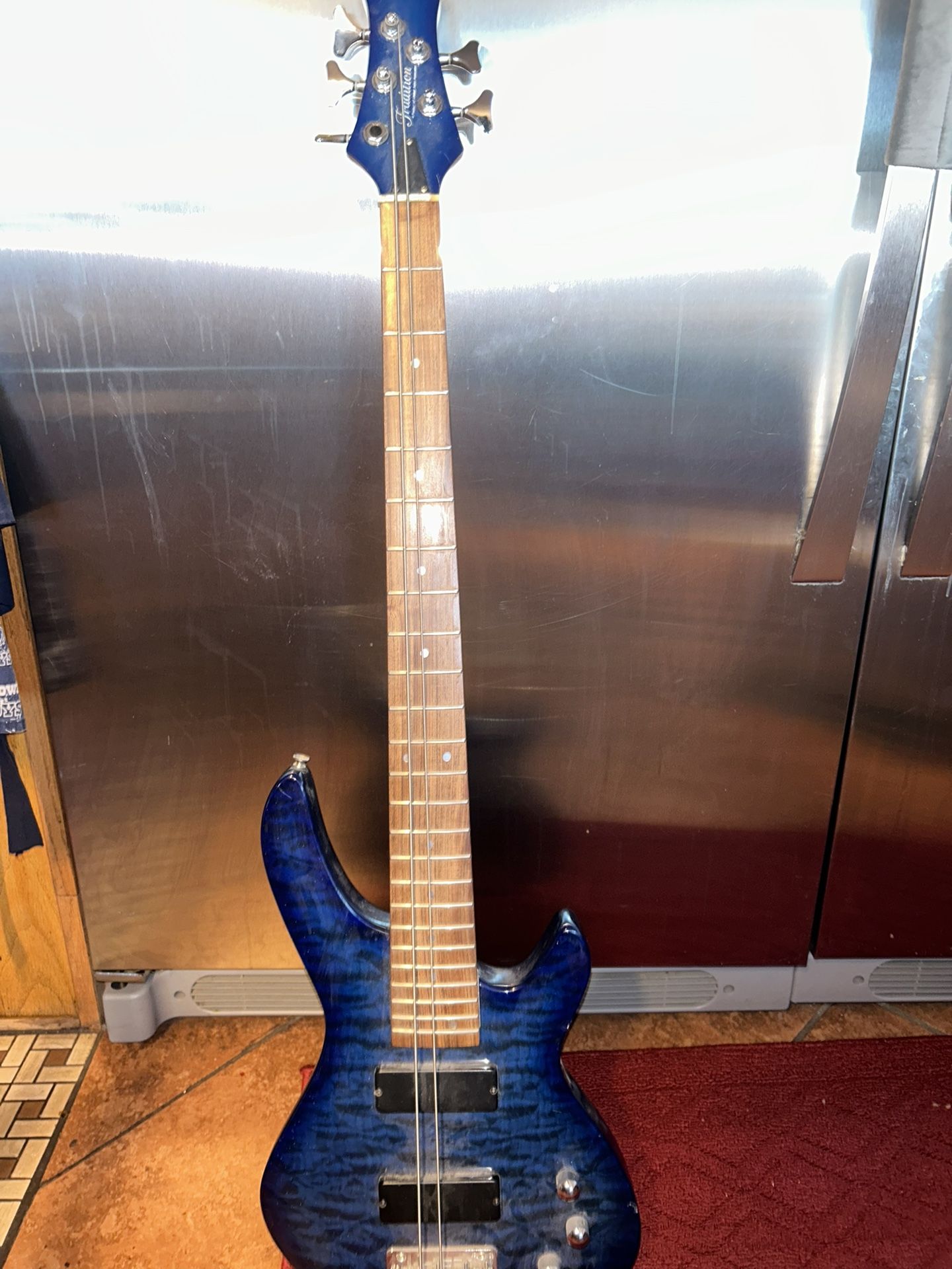 Blue 5 String Bass, Tradition for Sale in Tucson, AZ - OfferUp
