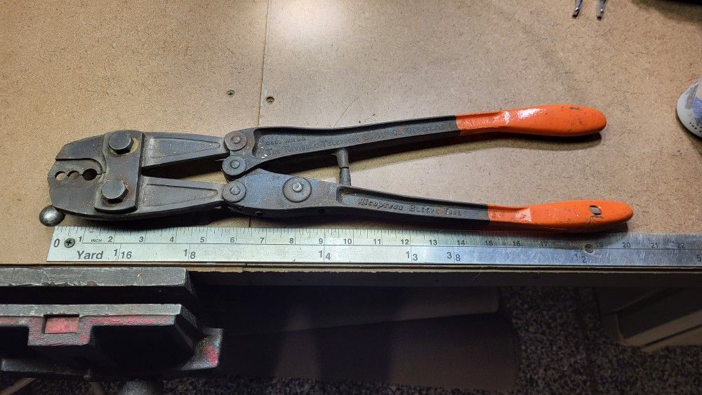 Large Wire Cable Crimpers Crimping Tool Nicopress Sleve Tool National ...