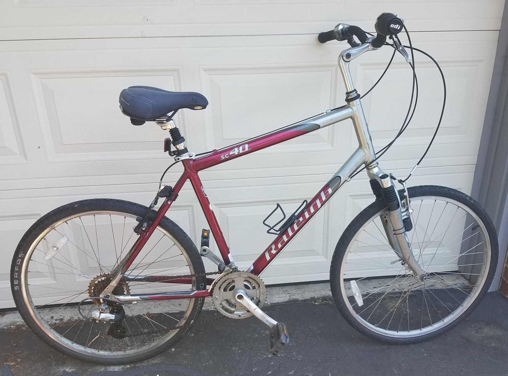 RALEIGH SC-40 Mountain Bike - 22" aluminum frame - 24 speed - Excellent ...