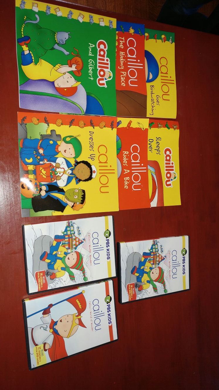 Caillou And Gilbert Book