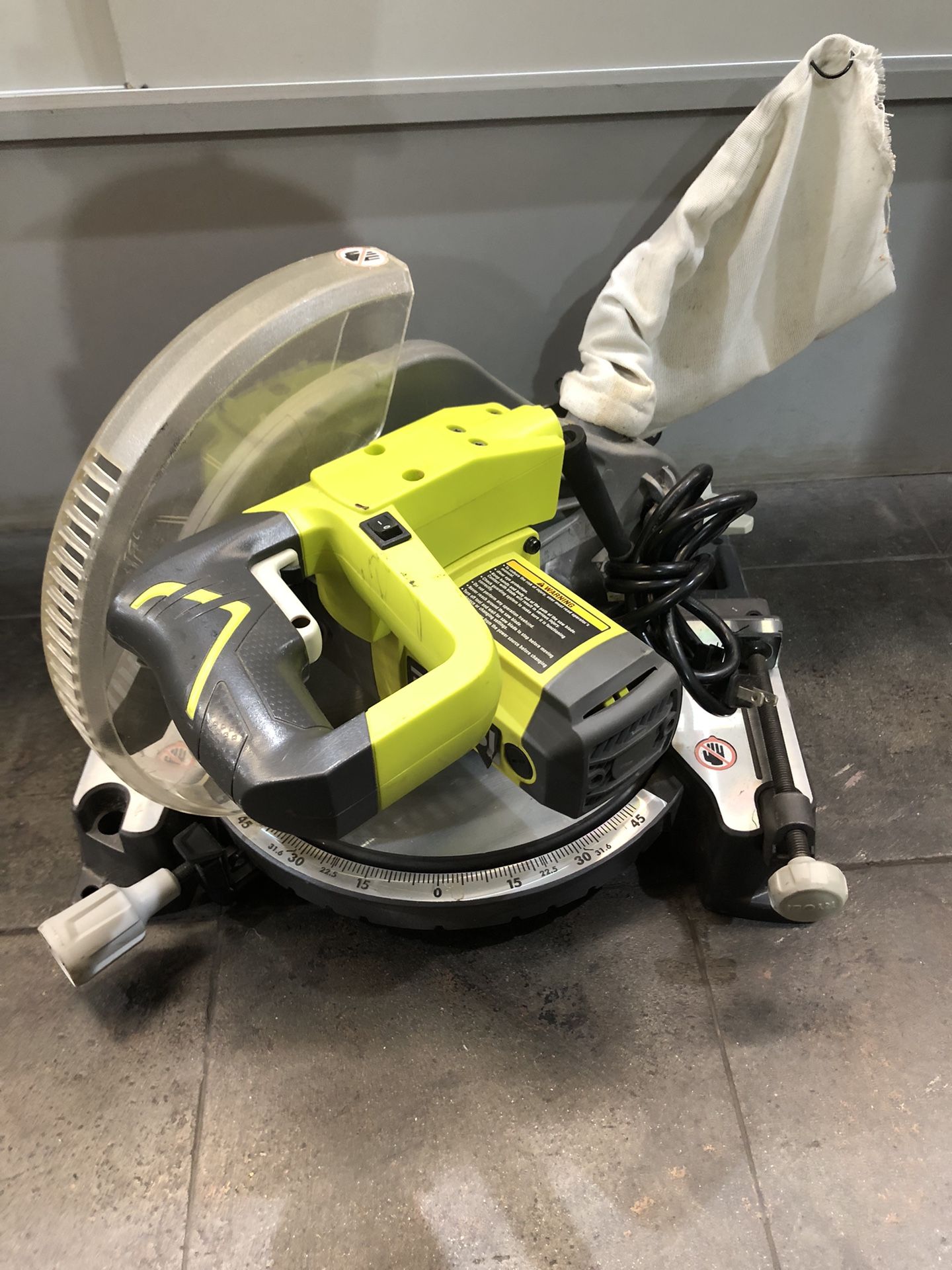 Ryobi Miter Saw TS1346T Tools Machinery Tools Machinery