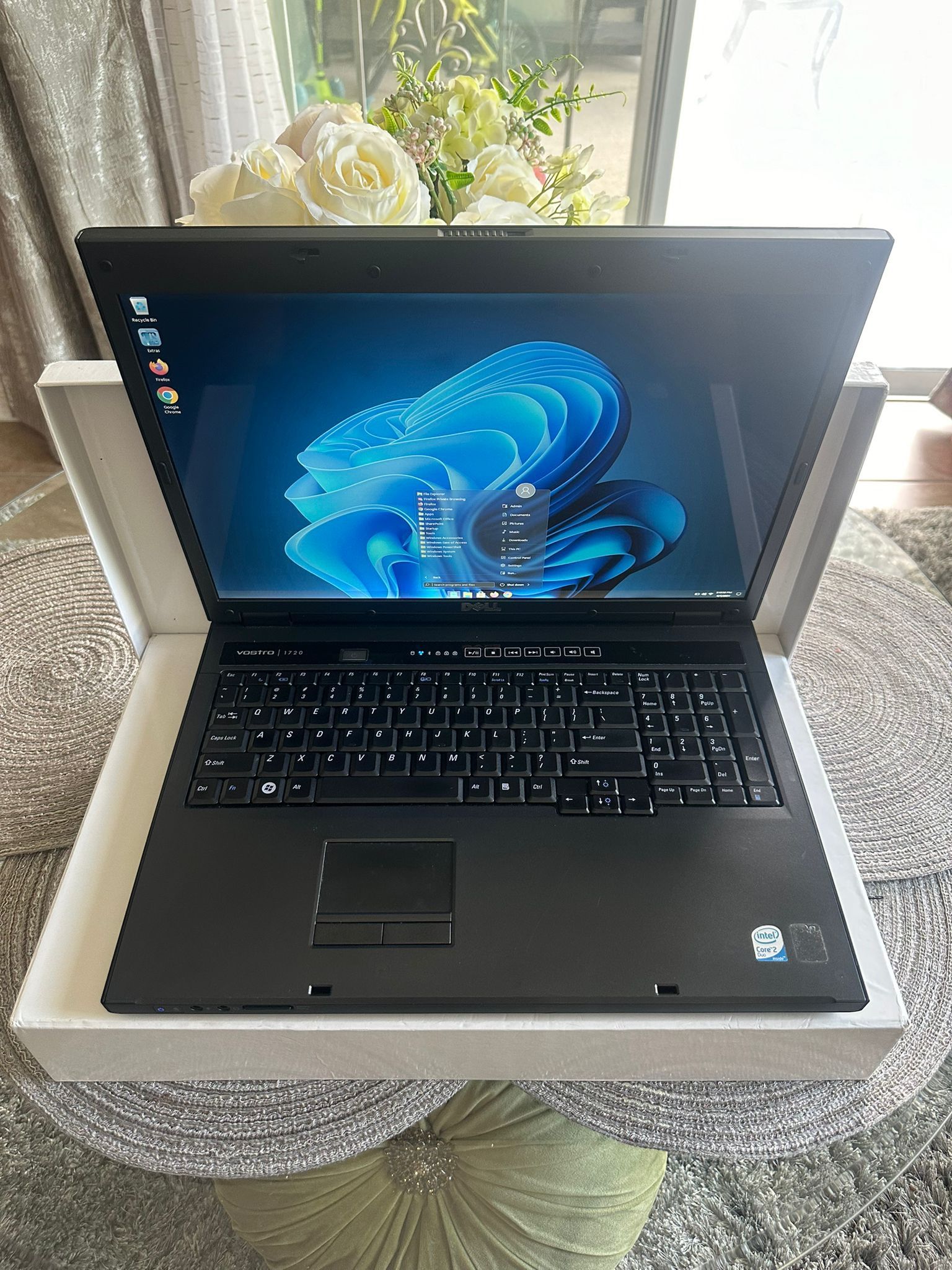 Dell Vostro 1720 Laptop 17" Core 2 Duo 500GB HDD 4GB RAM Windows 11 and ...