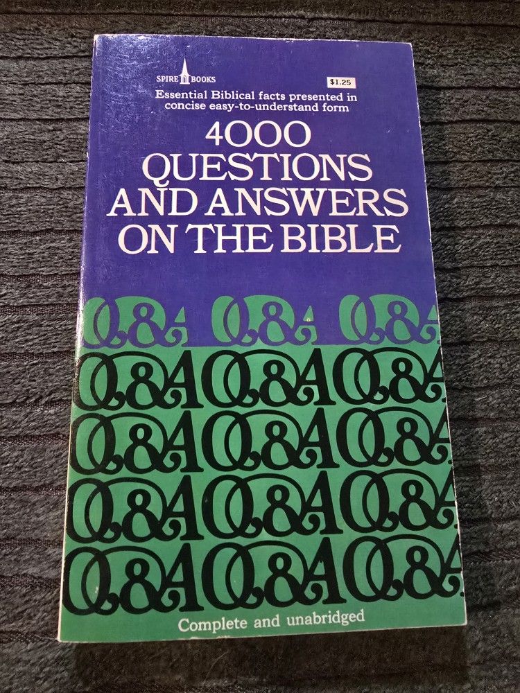 4000 Questions And Answers On The Bible Pdf