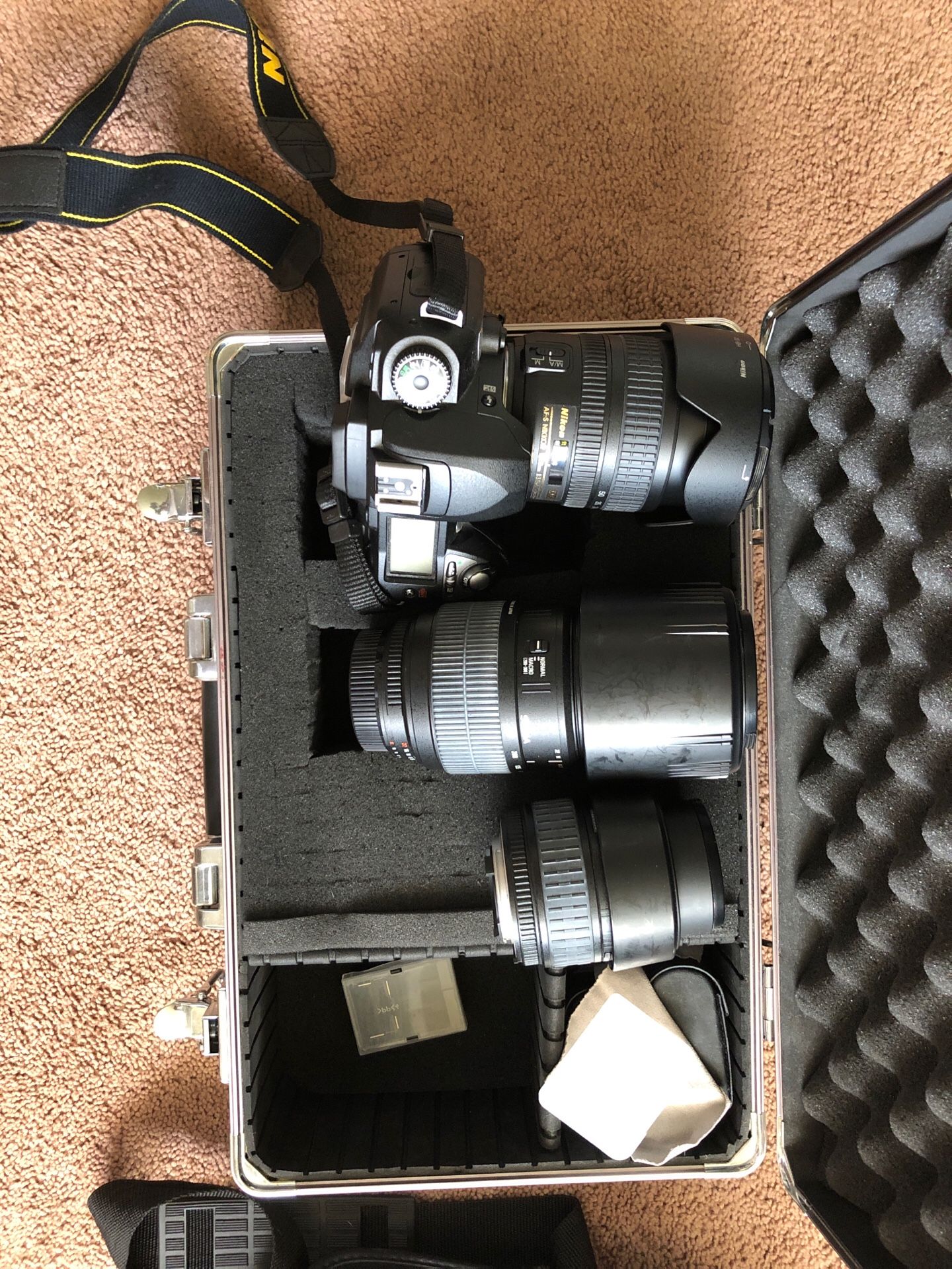 Nikon D70 Camera Set with Nikon 18-70 Lens, Sigma 28-70, Sigma 70-300 ...