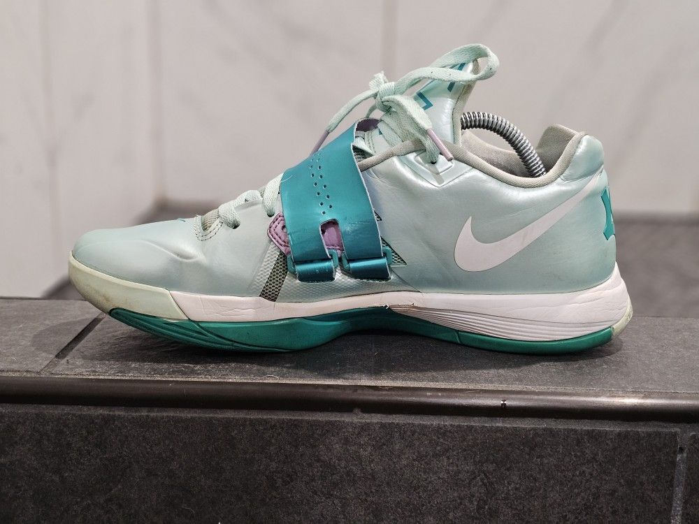 Nike Zoom Kevin Durant KD4 Mens Easter Mint Green 473679-301 Shoes Size 10.5 for Sale in Los ...