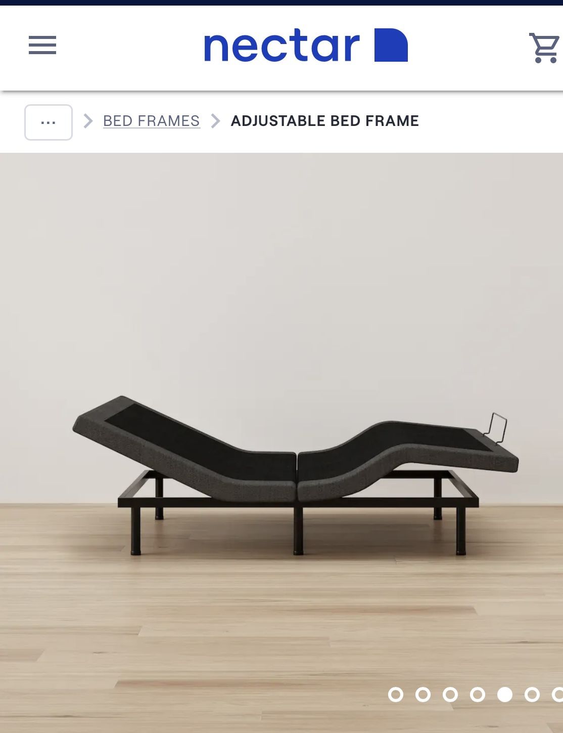 Nectar Queen Size Adjustable Bed Frame for Sale in Rancho Cucamonga, CA ...