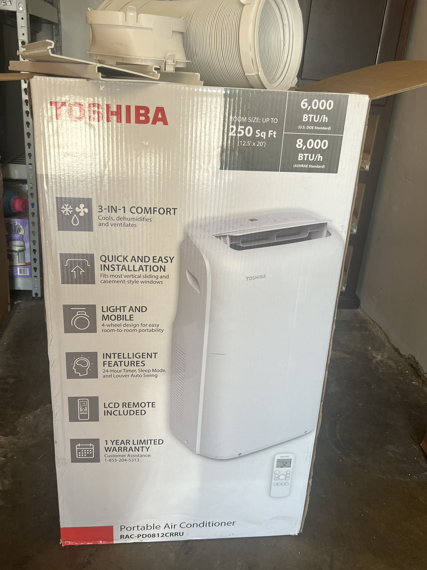 Toshiba Portable Air Conditioner For Sale In Roseville Ca Offerup