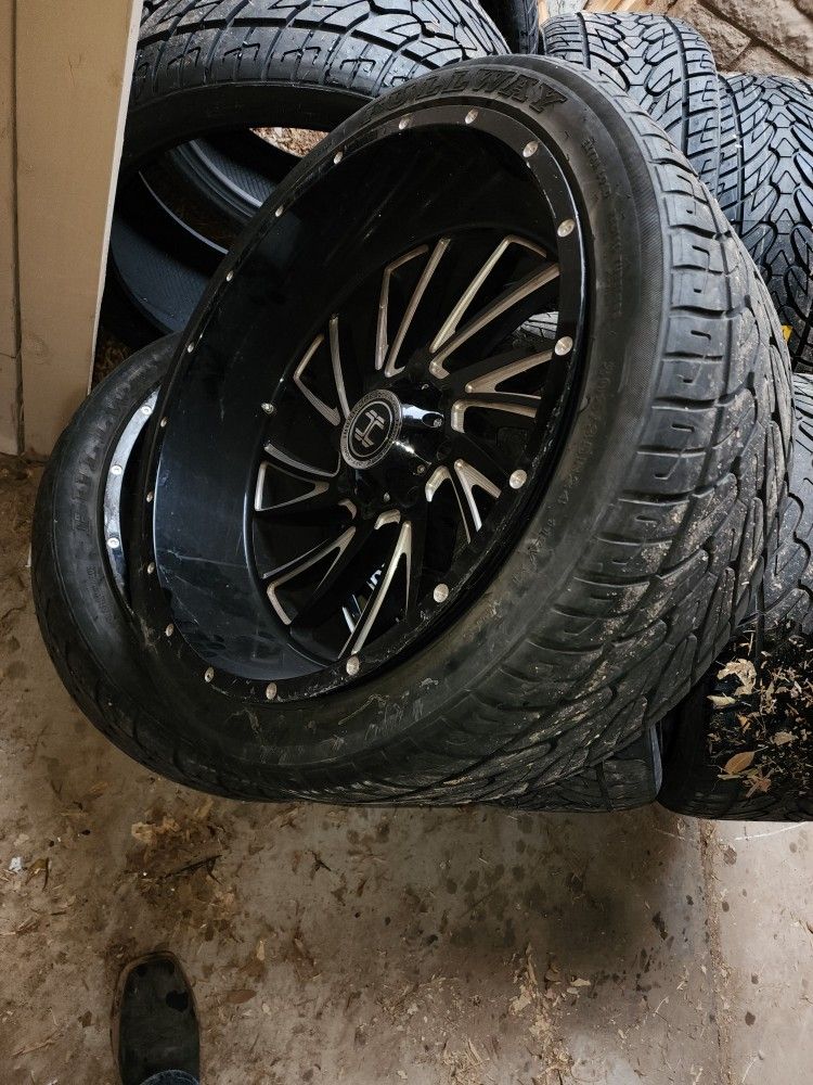 24 Inch Rims & Tires for Sale in Mesa, AZ - OfferUp