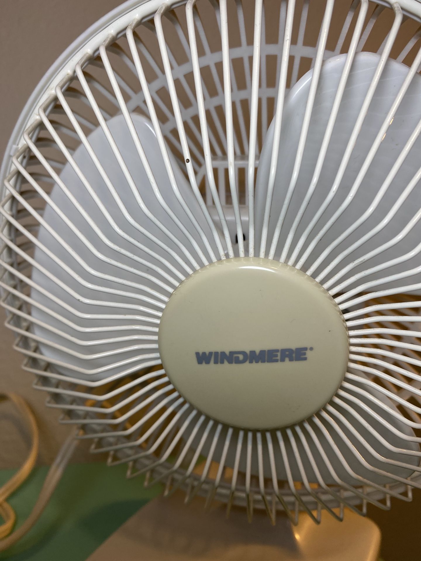 Vintage Fan Windmere 6” 2 Speed NR-7 Oscillating Table / Desk Fan for ...