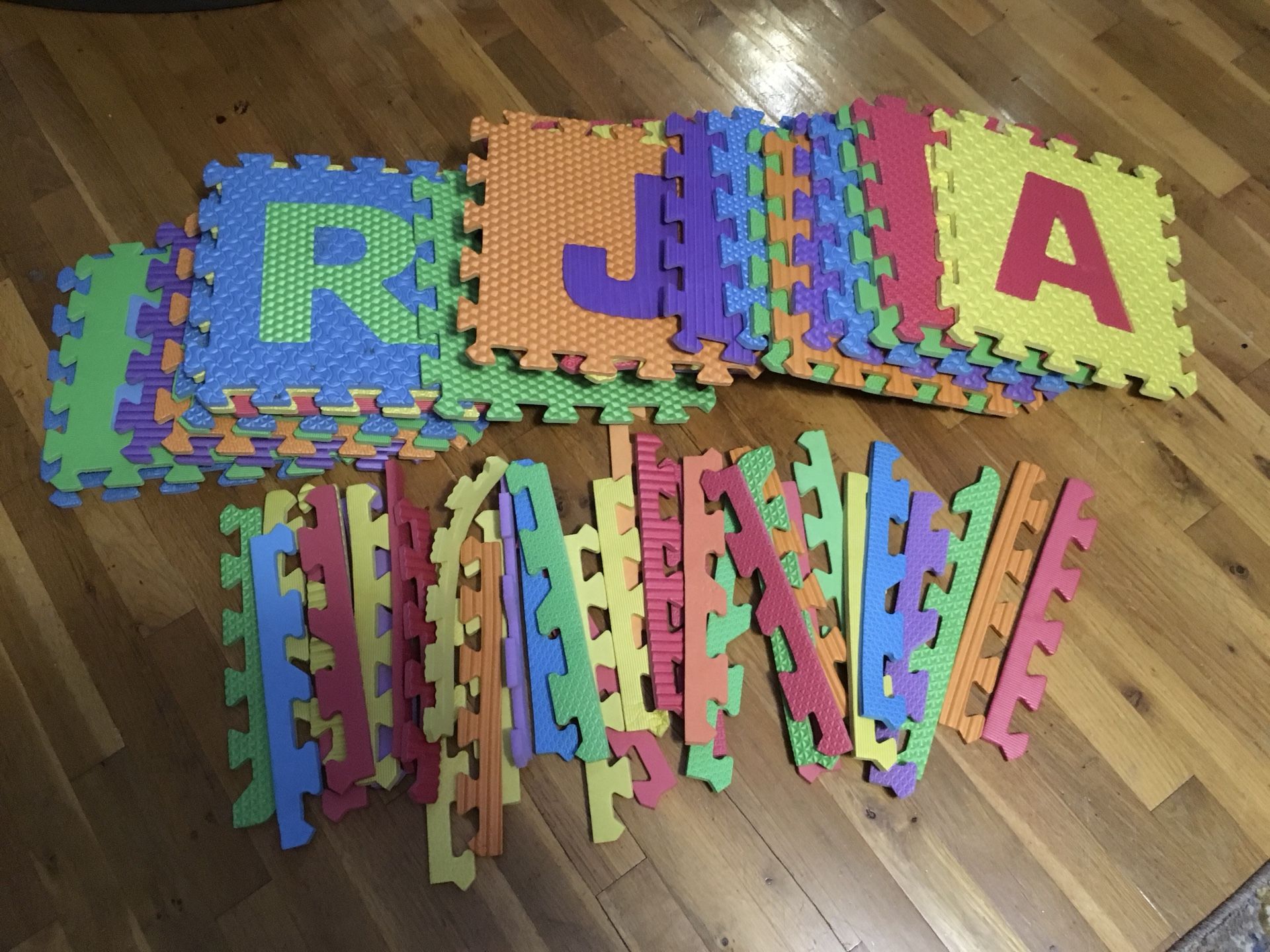 Foam Alphabet Squares with Edges for Sale in Huntington, NY - OfferUp