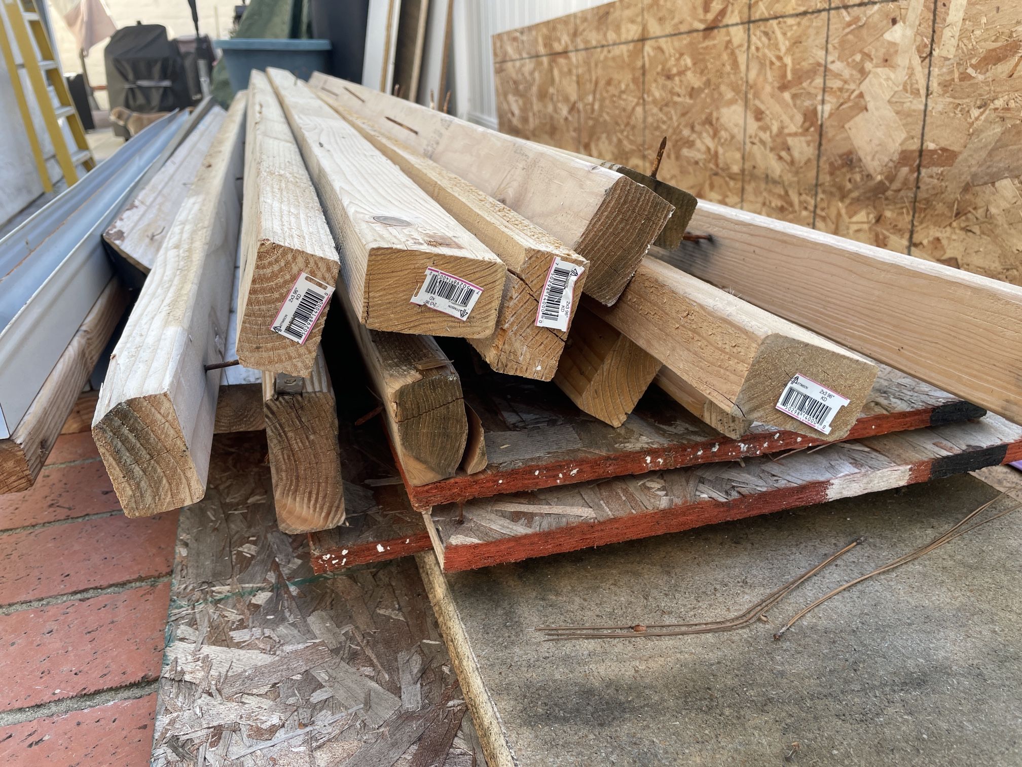 2x3 96” Lumber wood for Sale in San Diego, CA - OfferUp