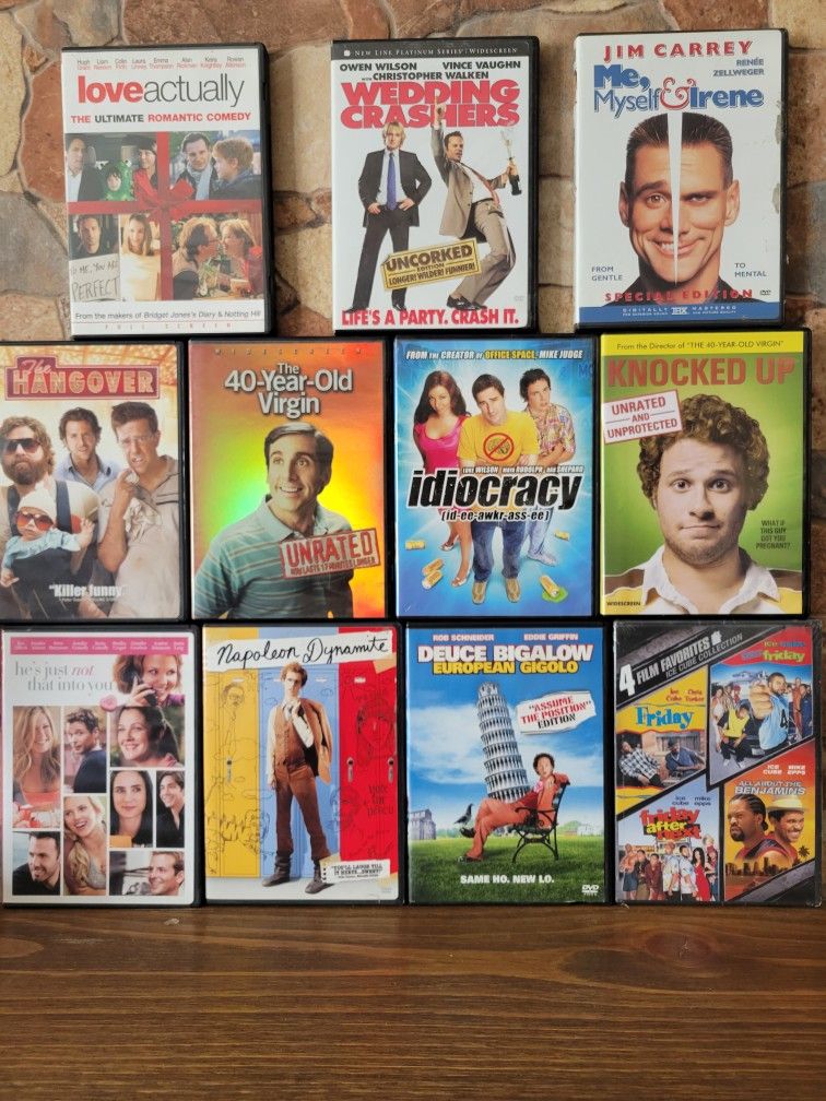 11 Classic Late 90's/Early 2000's Comedy DVDs for Sale in Escondido, CA ...