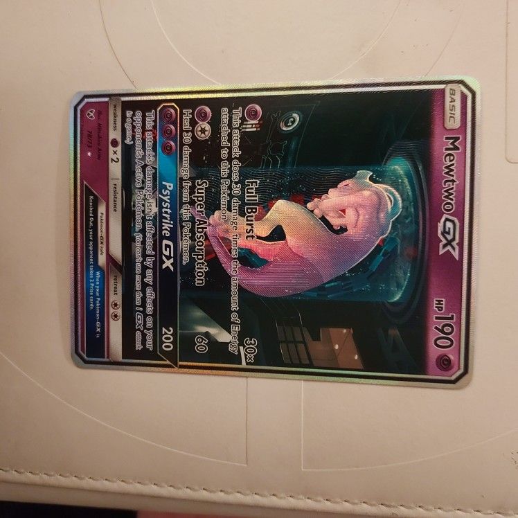 Mewtwo GX (MEWTUBE) Shining Legends for Sale in Aurora, CO - OfferUp