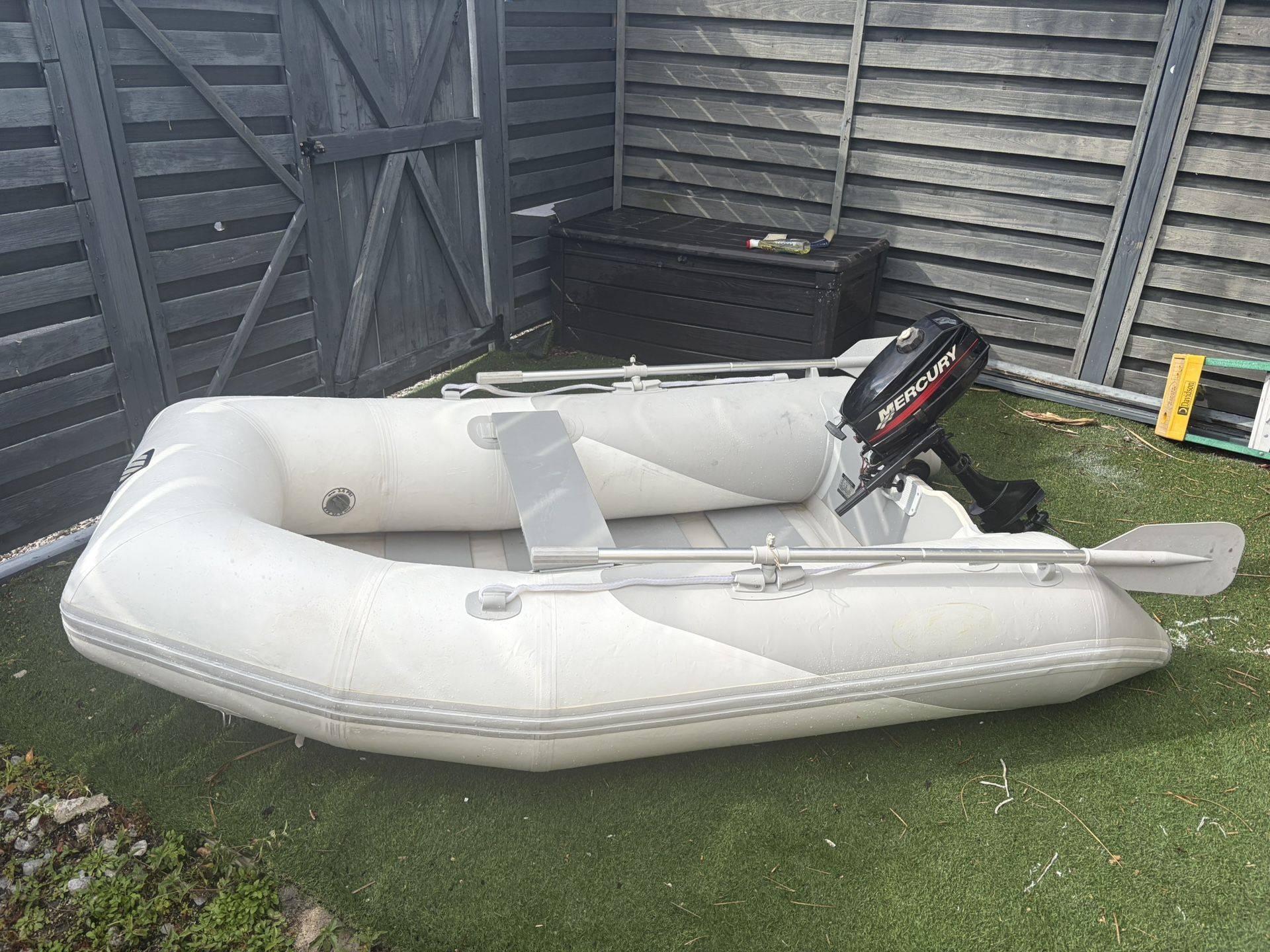 Inflatable Dinghy with Mercury 3.3 HP for Sale in Fort Lauderdale, FL ...