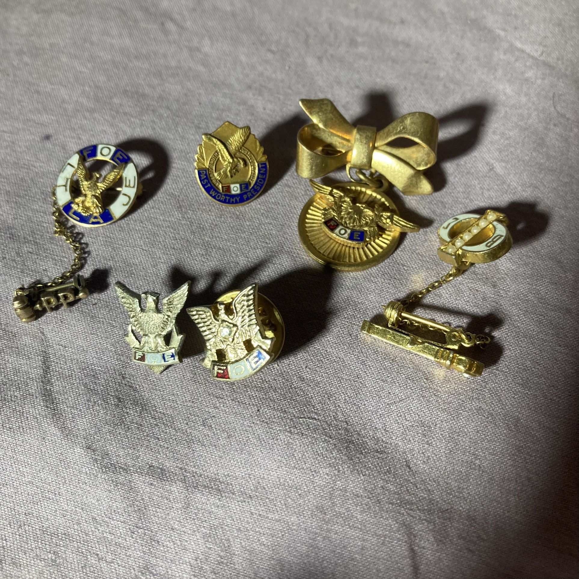 Fraternal Order Of Eagles Pin