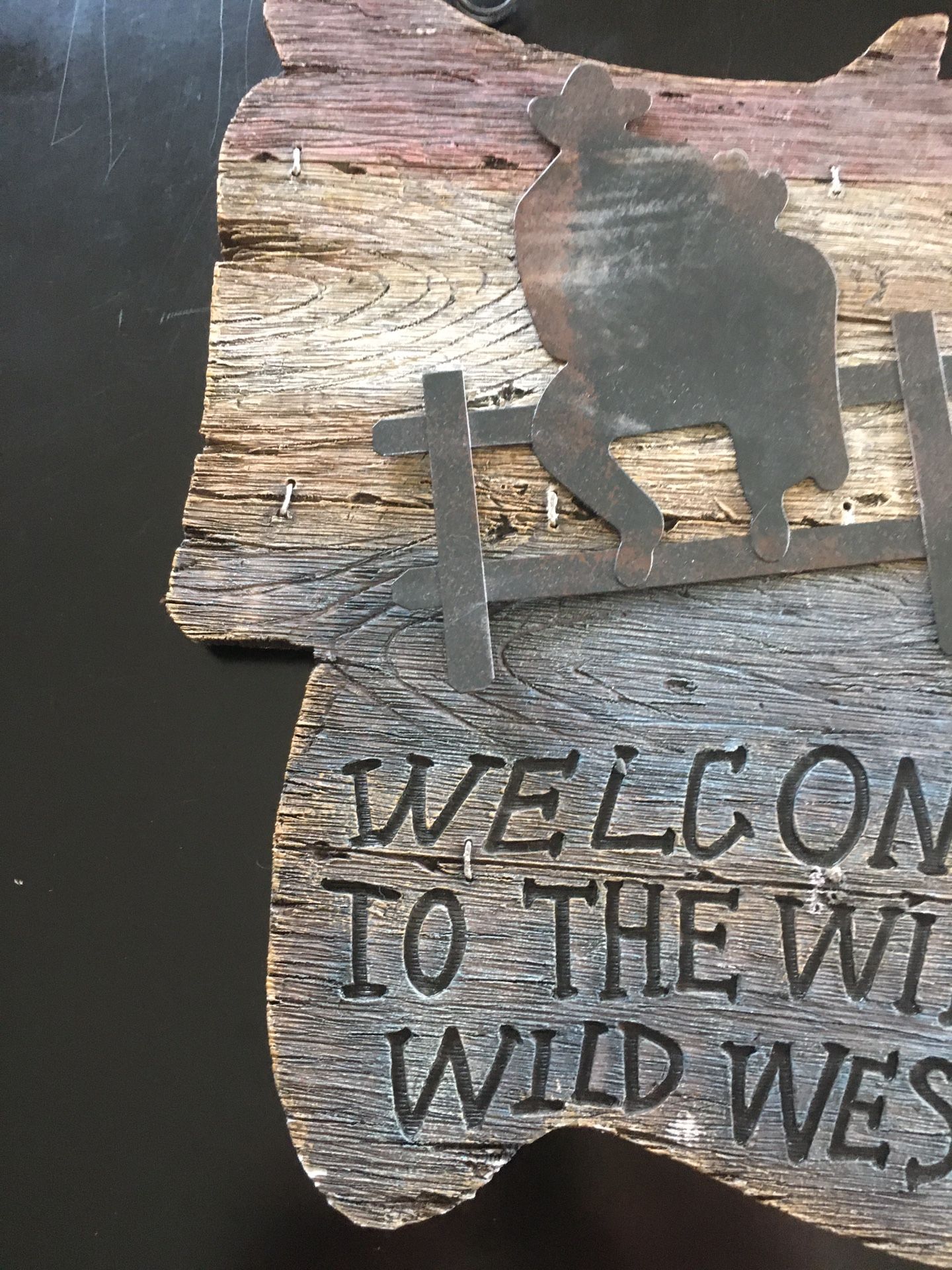 Welcome to the Wild Wild West Resin Wall Hanging for Sale in Pleasanton ...