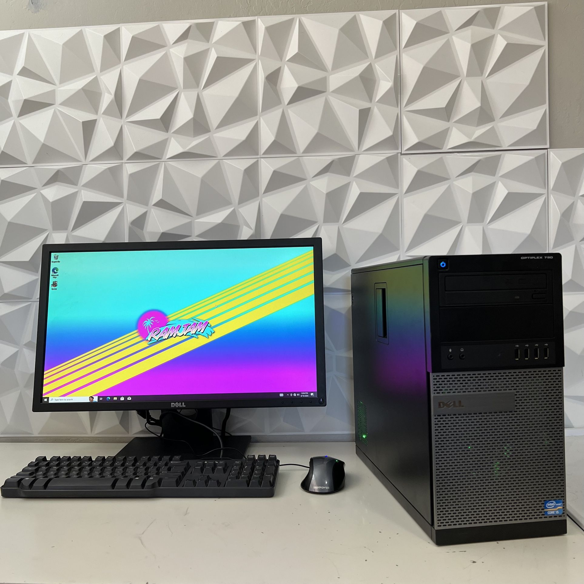 FAST Workstation PC Computer Bundle (i5-2400, Radeon HD 6450, 8GB RAM ...