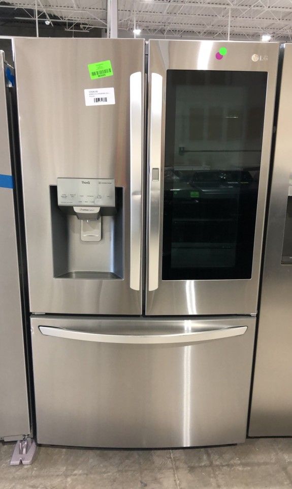 Lg 26 Cu. Ft. Stainless Steel French Door Refrigerator-Lfxs26596S at ...