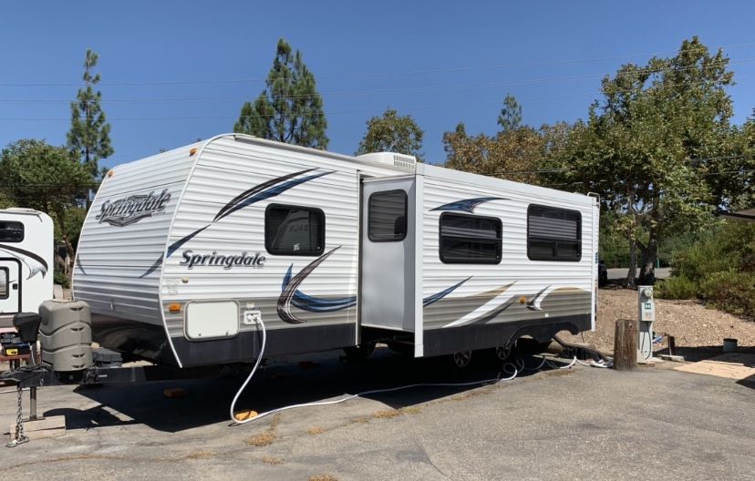 2013 Springdale Keystone Travel Trailer w/slide out and bunk beds for ...