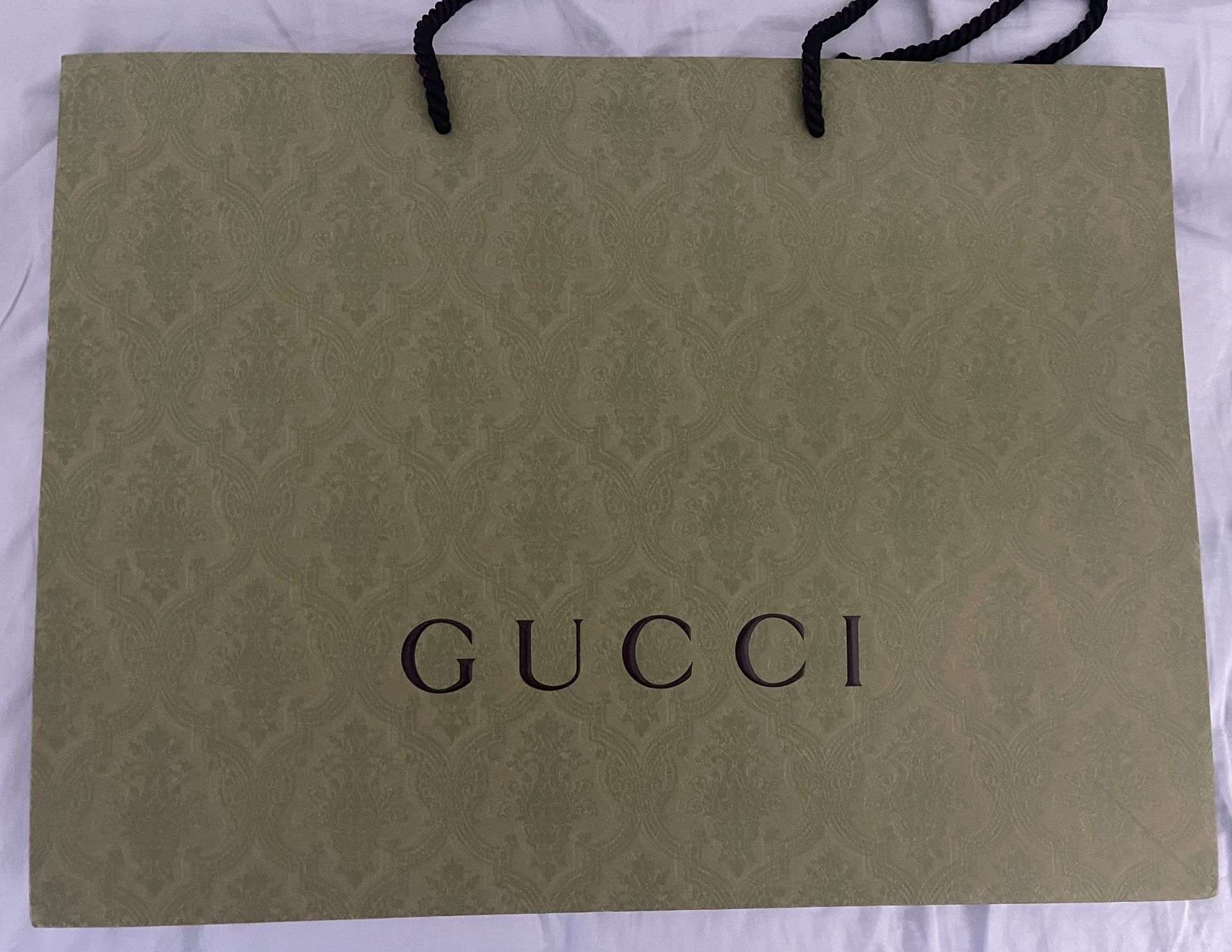 Gucci Paper Shopping Bag
