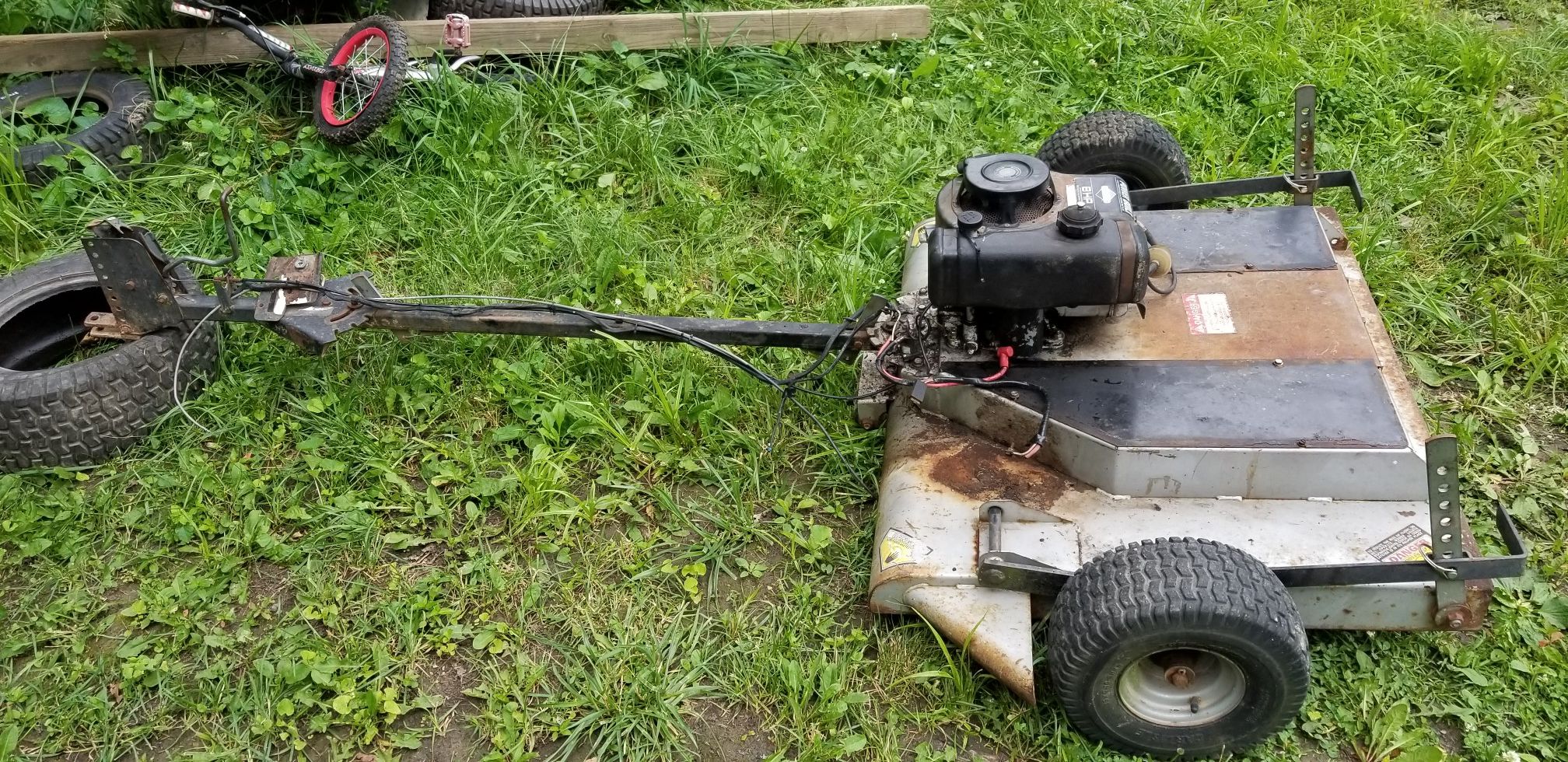 Haban pull behind mower for Sale in Veedersburg, IN - OfferUp