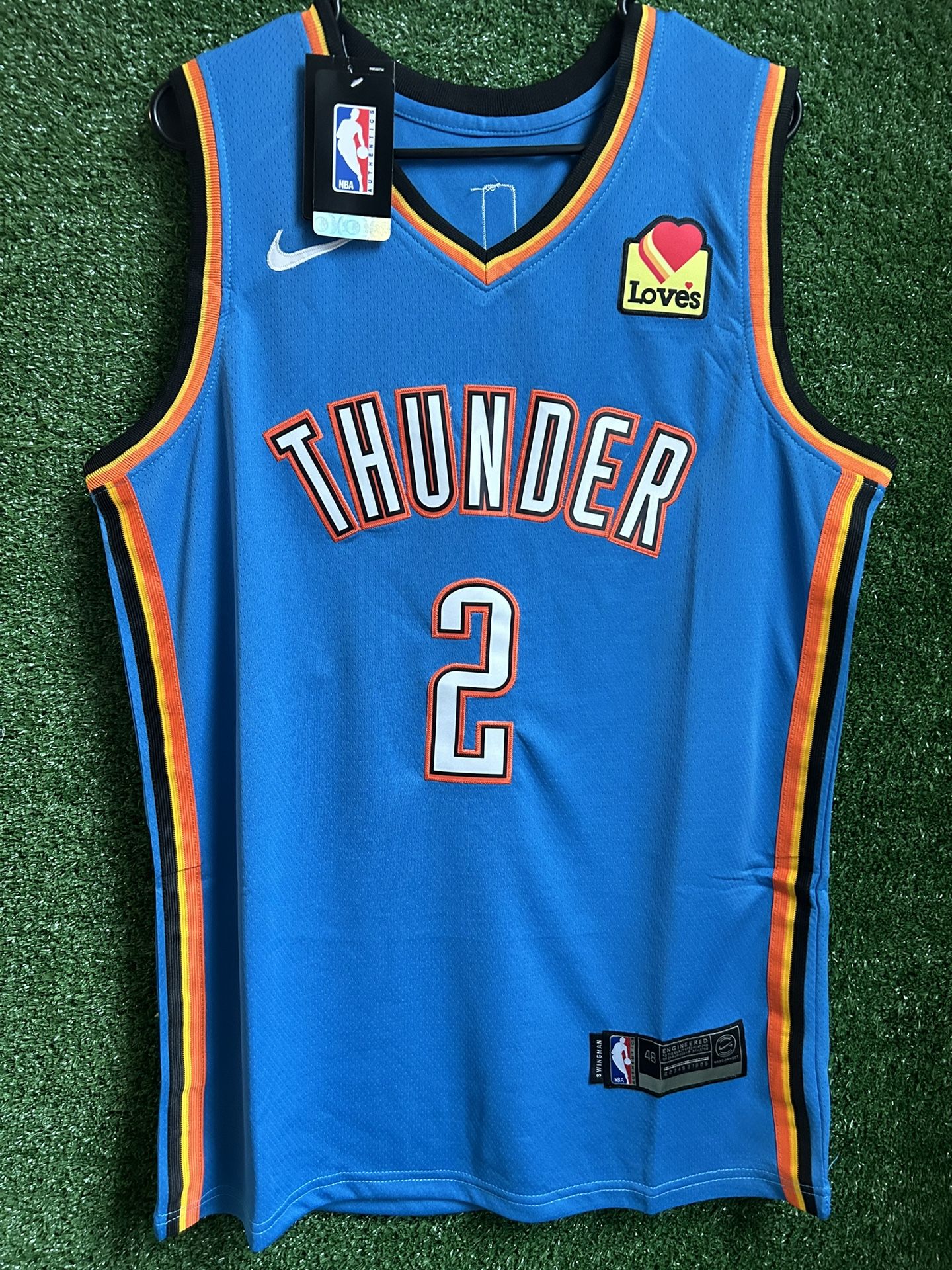 SHAI GILGEOUS-ALEXANDER OKLAHOMA CITY THUNDER NIKE JERSEY BRAND NEW ...