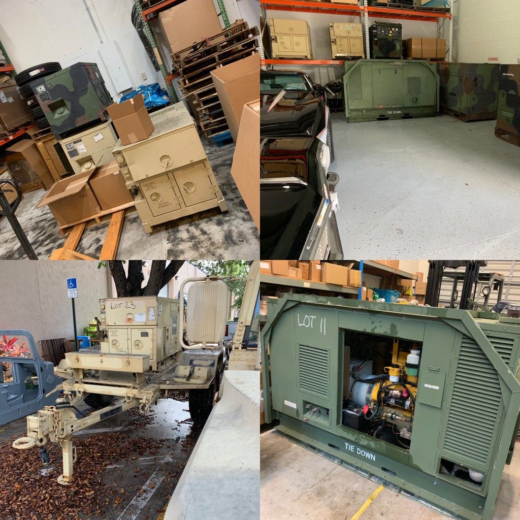 MILITARY DIESEL GENERATORS, 5KW TO 35KW FULLY SERVICED UNITS for Sale ...