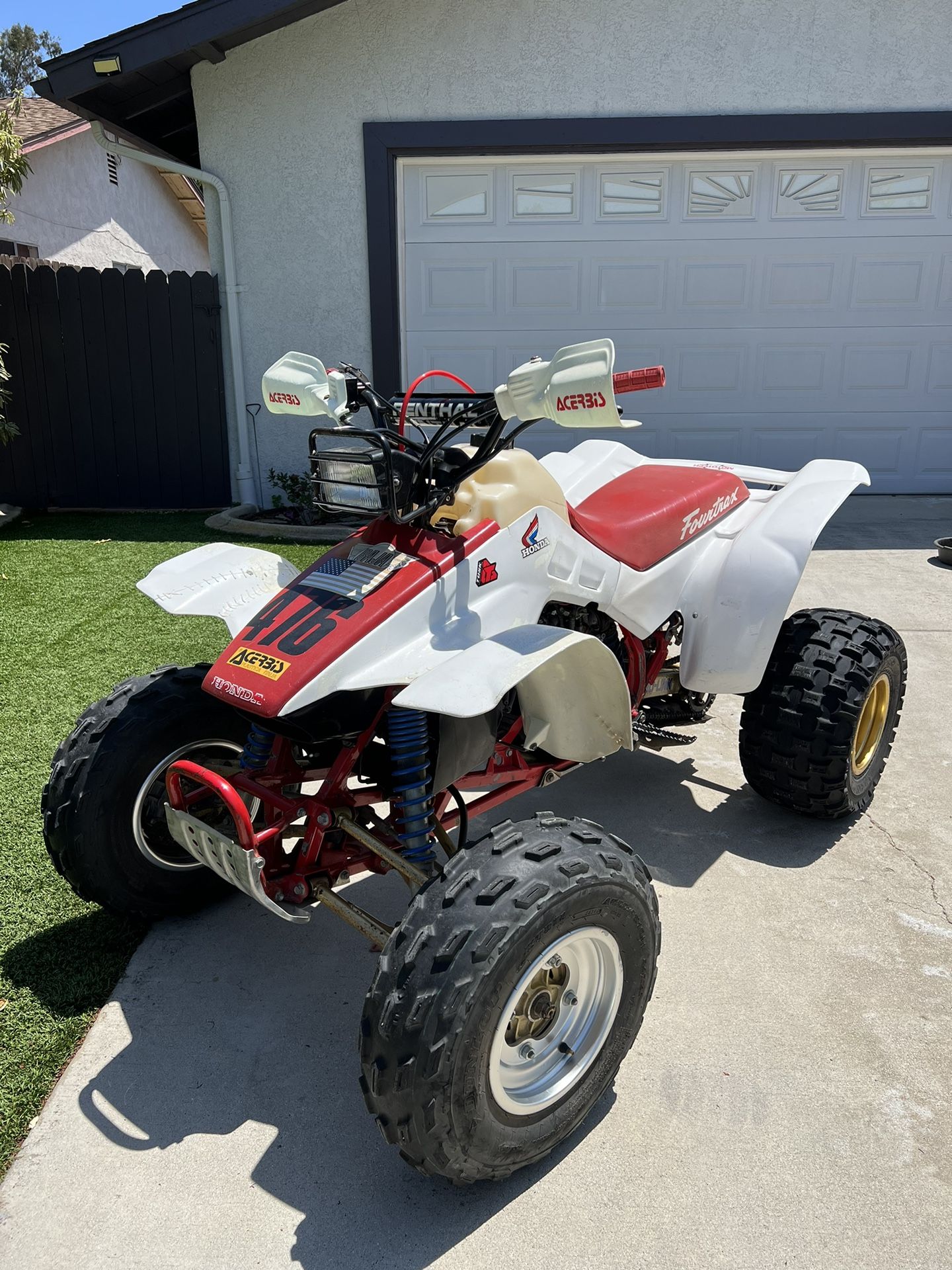 1987 Honda TRX250R for Sale in San Marcos, CA - OfferUp