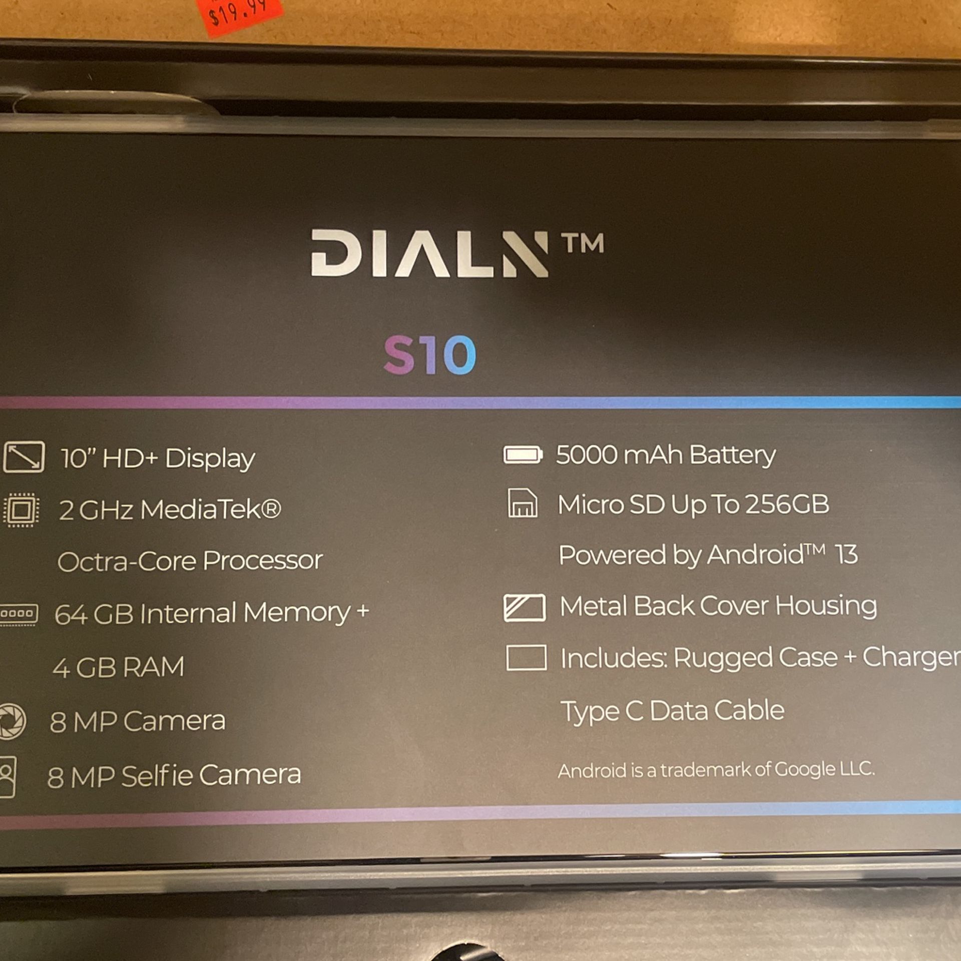 DIALN S10 (10” Android Tablet Wi-Fi+5G) for Sale in Midlothian, VA ...
