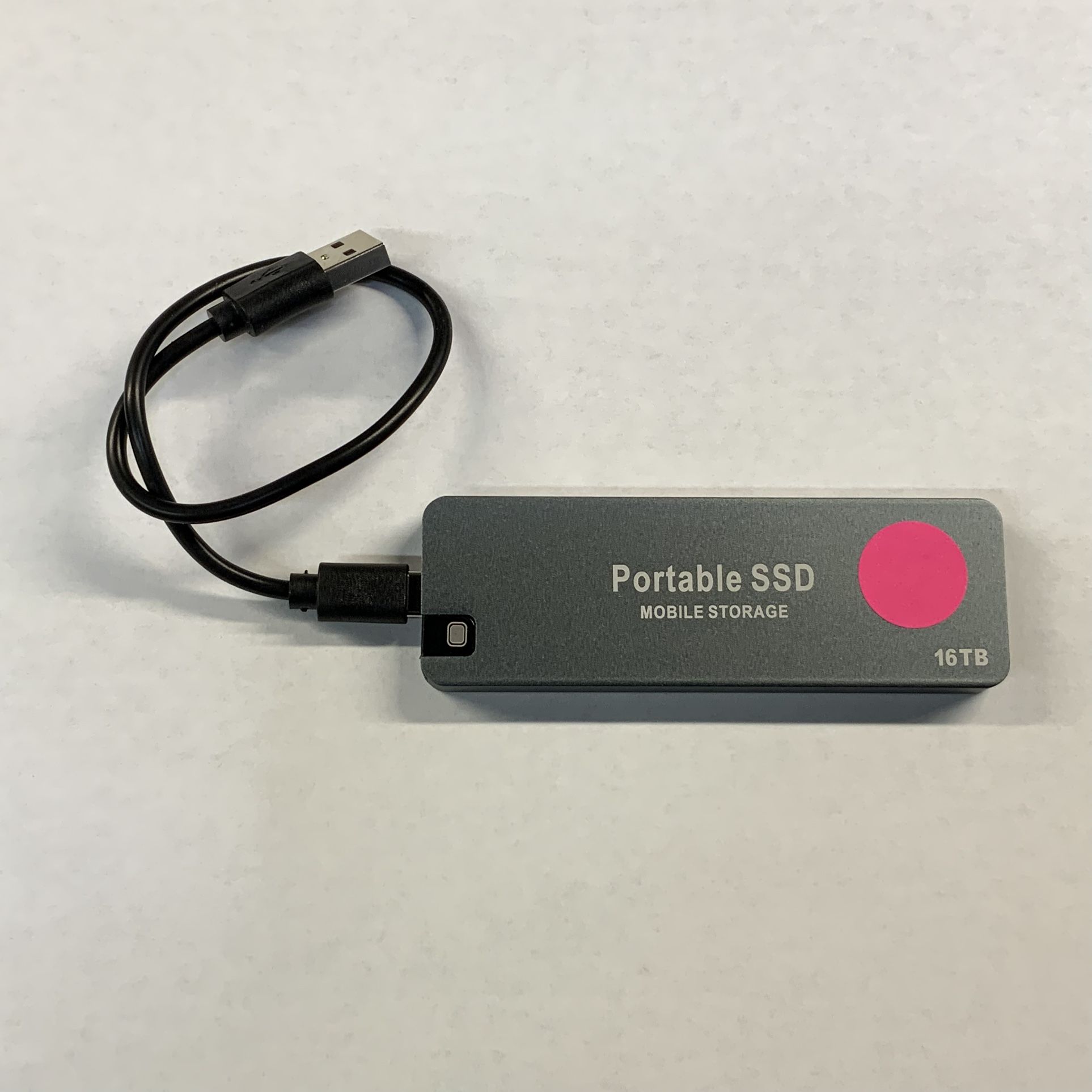 Portable 16TB SSD Mobile USB Storage ,Flash Drive External Hard Drive ...