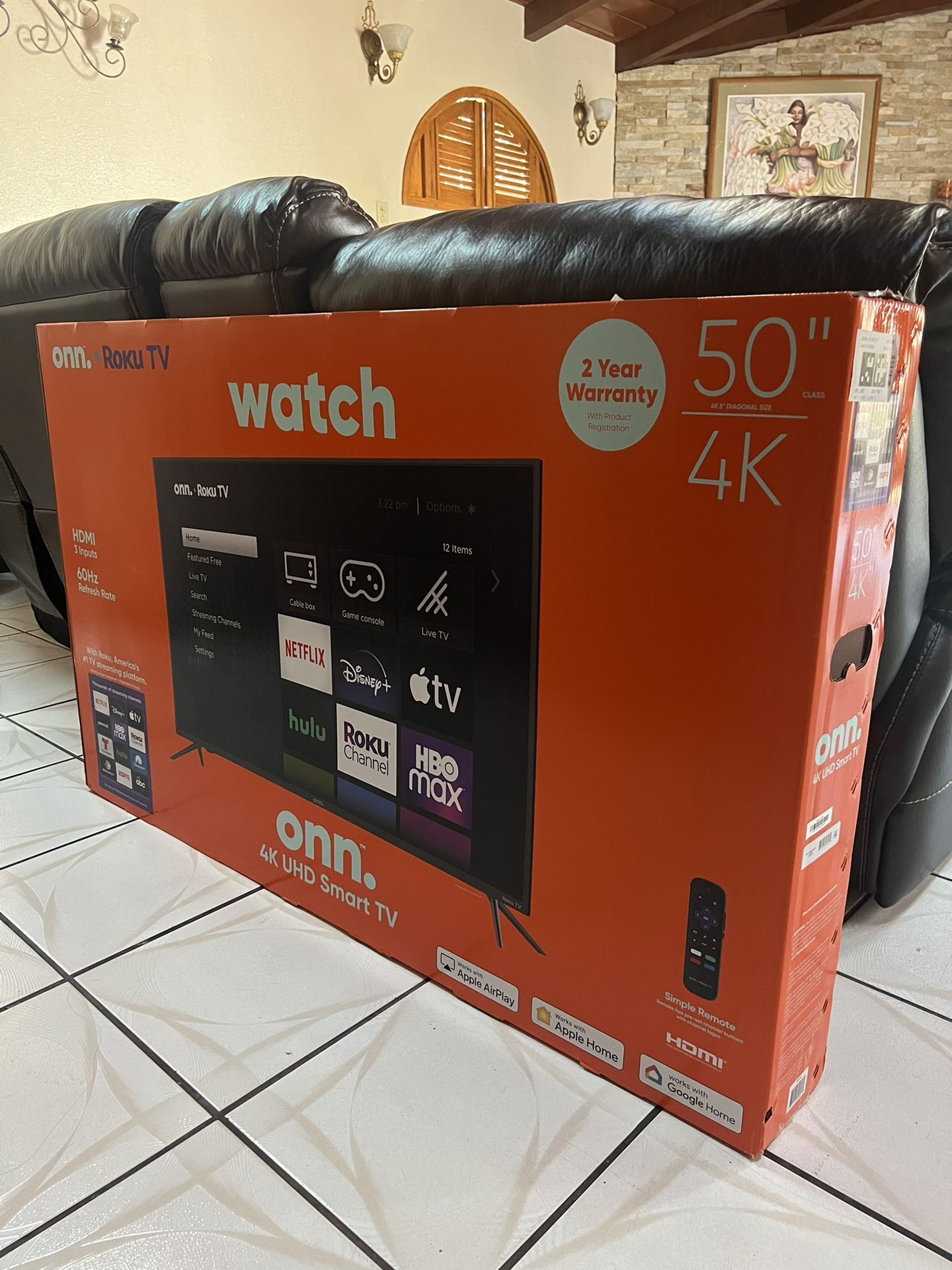 50 Inch 4k Roku Tv for Sale in Montebello, CA - OfferUp
