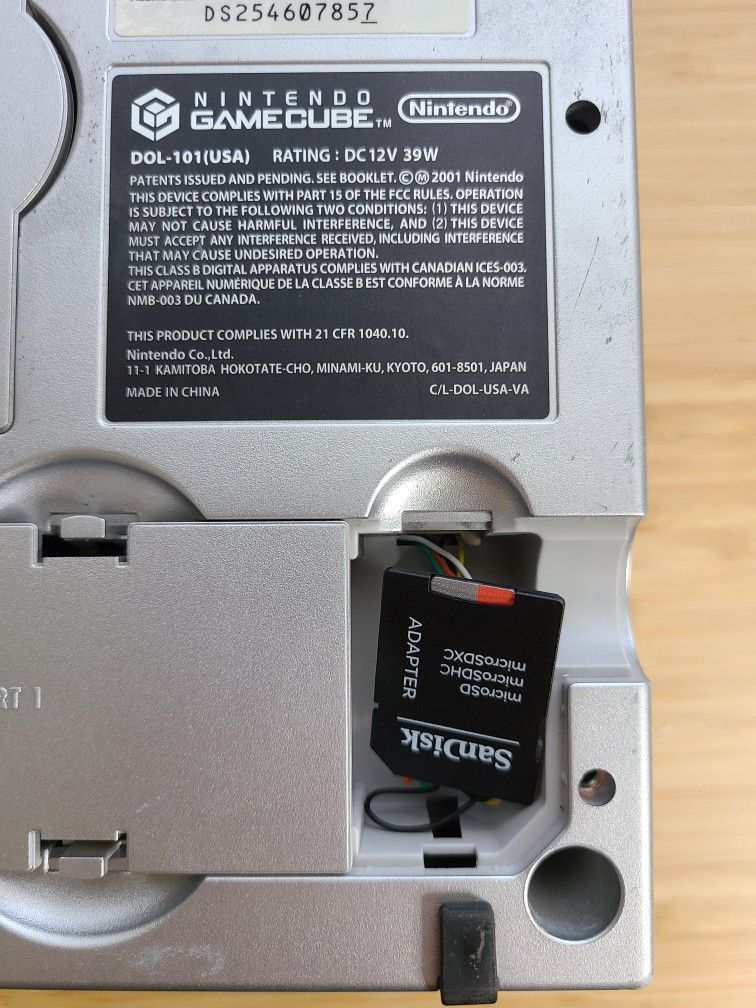 Modded Gamecube DOL-101 Console With, Custom Power LED, And 256gb SD ...