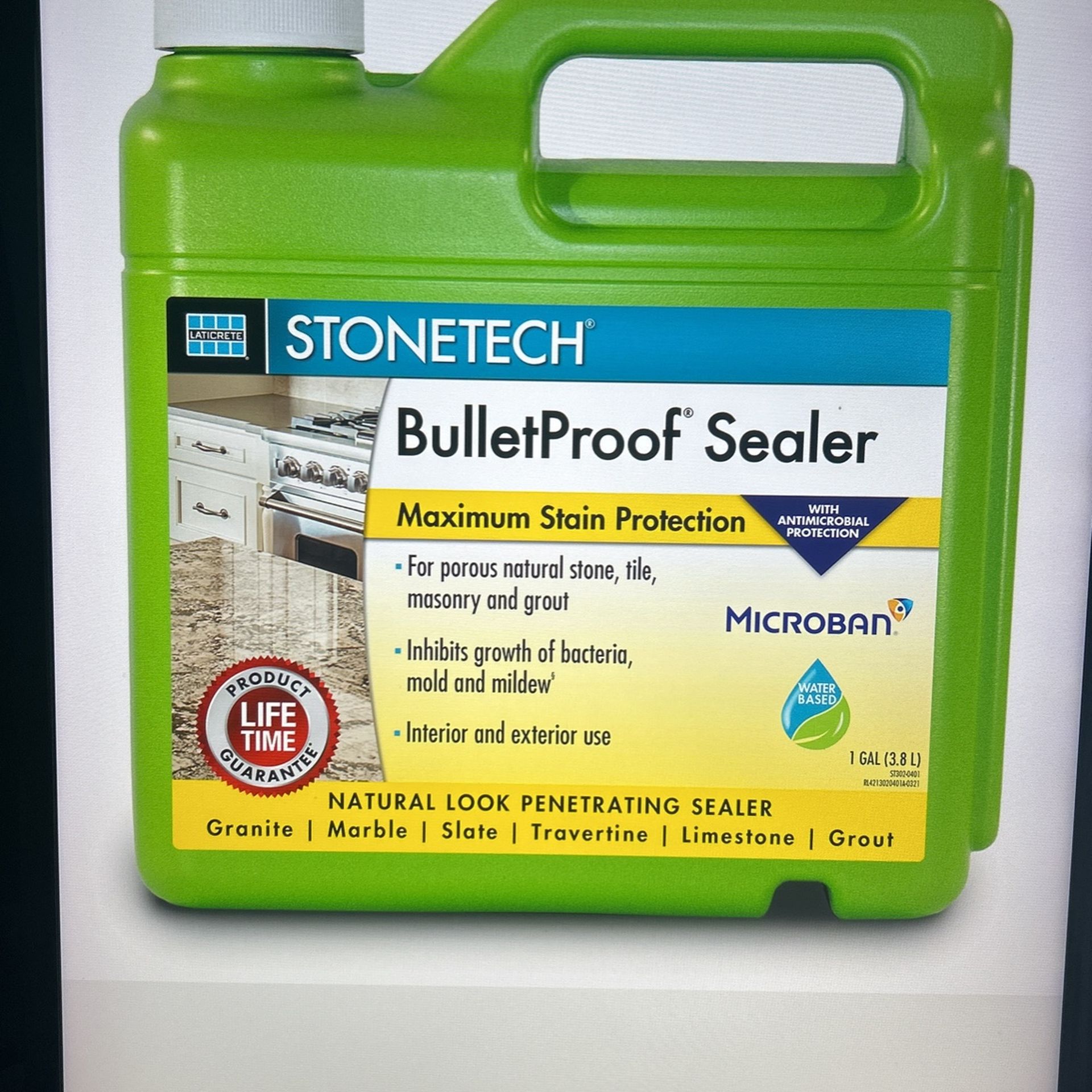 Laticrete StoneTech Bulletproof Tile And Stone Sealer for Sale in New ...