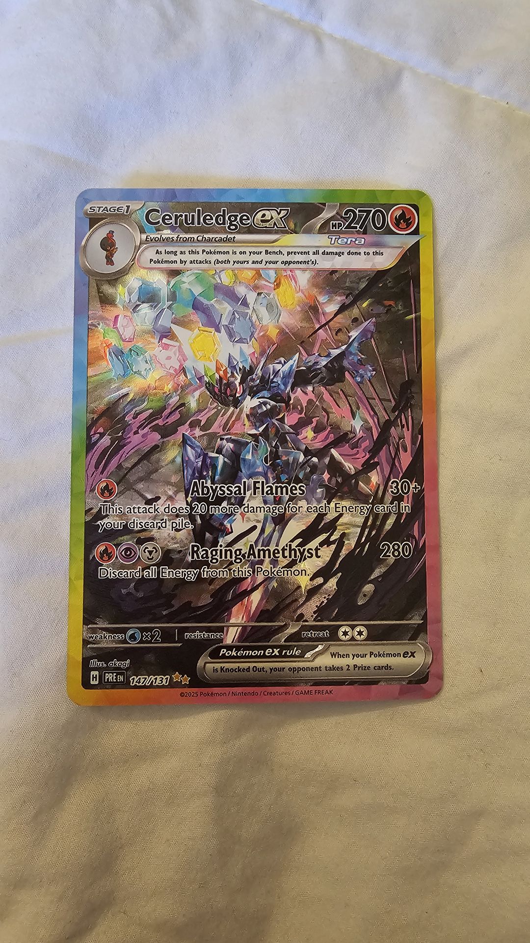 Pokemon Ceruledge Ex SIR for Sale in Los Angeles, CA - OfferUp