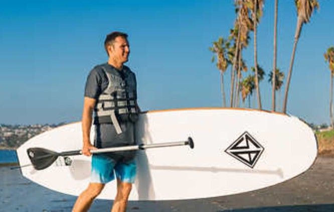 Scott Burke SUP Stand Up Paddle board / Hybrid Kayak 10.6 FT for Sale ...