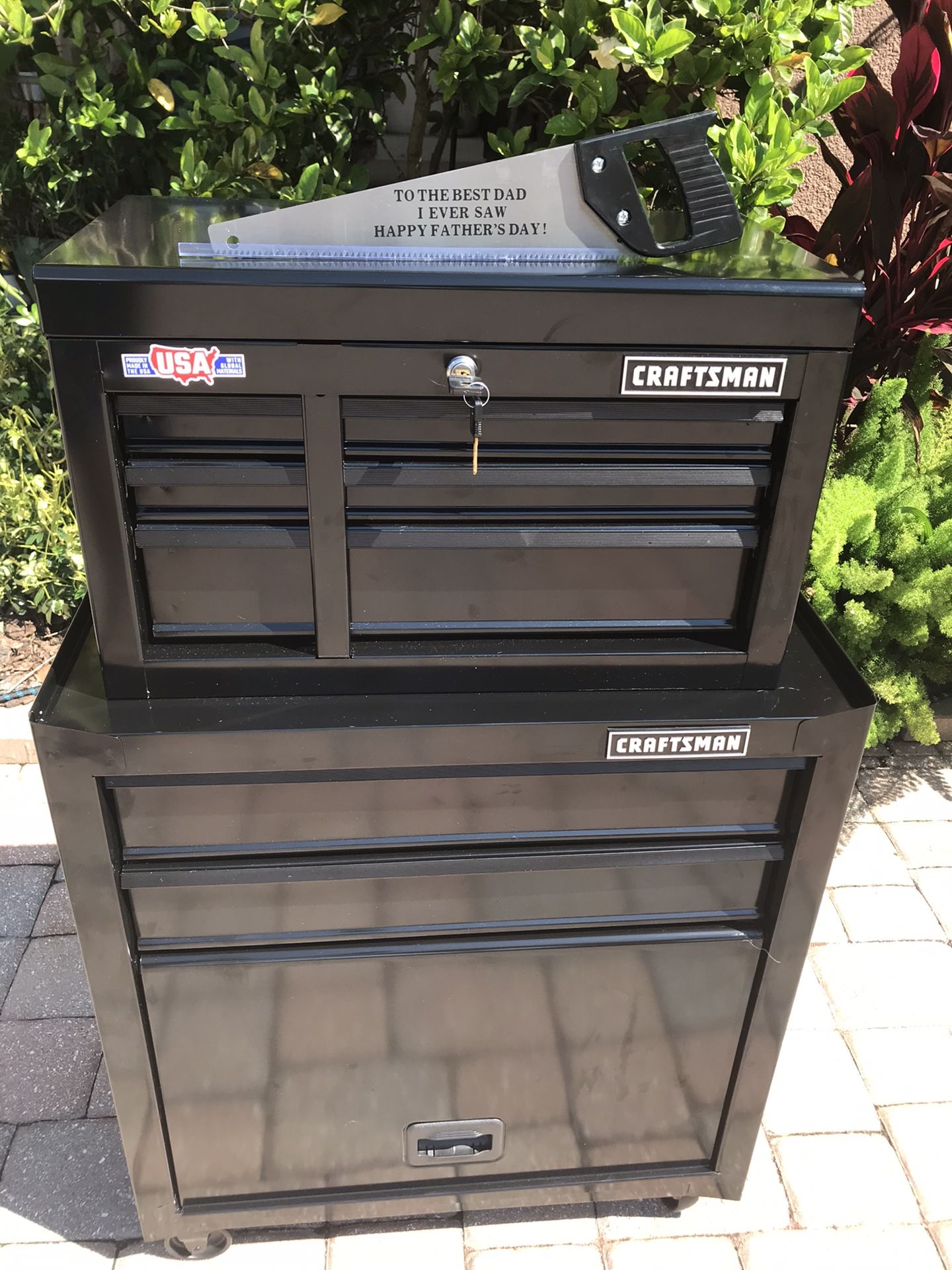 Craftsman 5 Drawer Tool Chest and Rolling Cabinet - Perfect Father’s ...