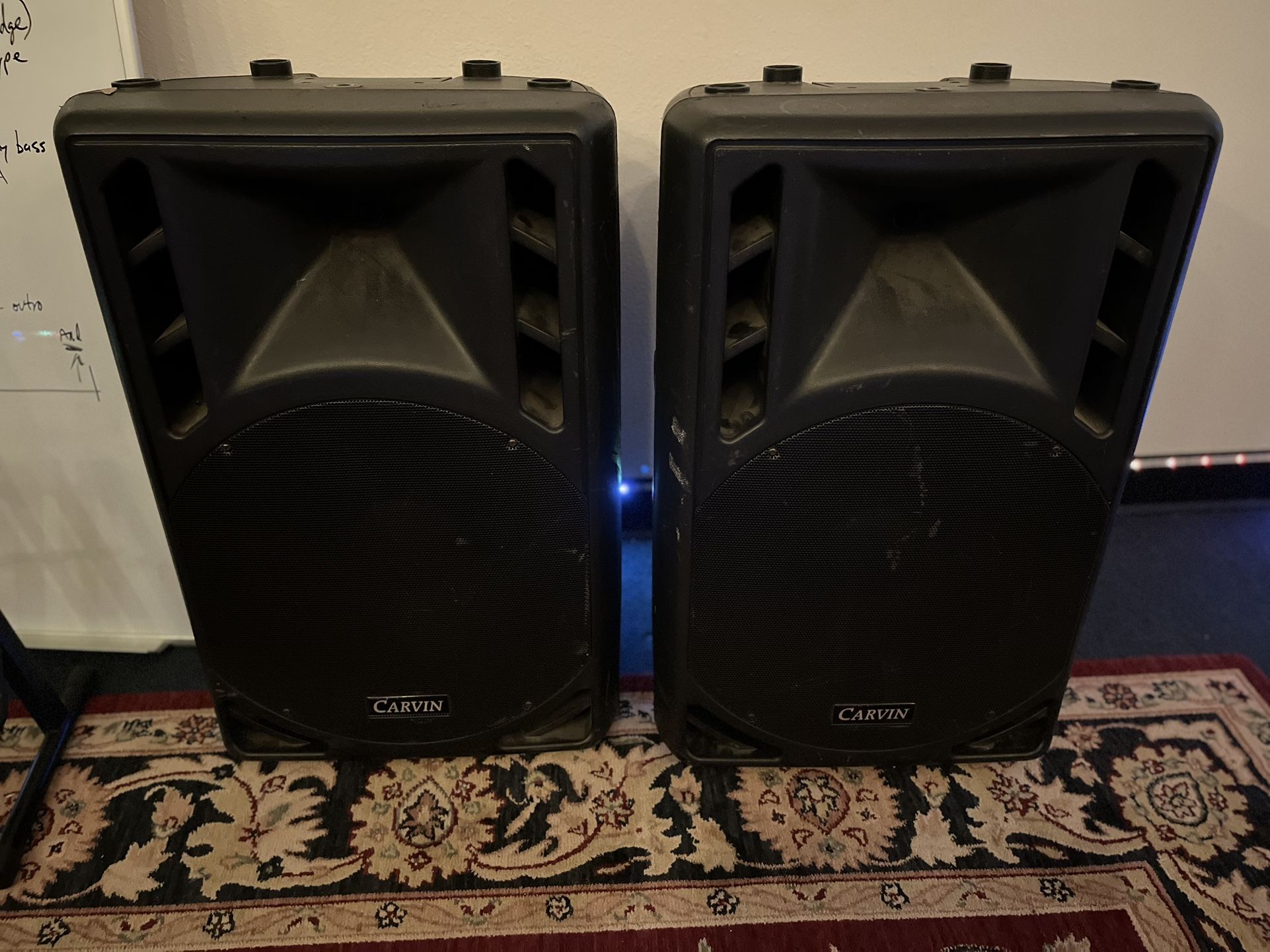 Carvin LM15 Pa Speakers and Crate XK100 Keyboard Amp for Sale in Moreno ...
