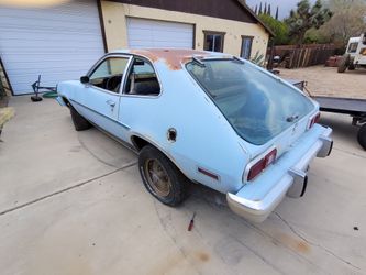 Blue Ford Pinto