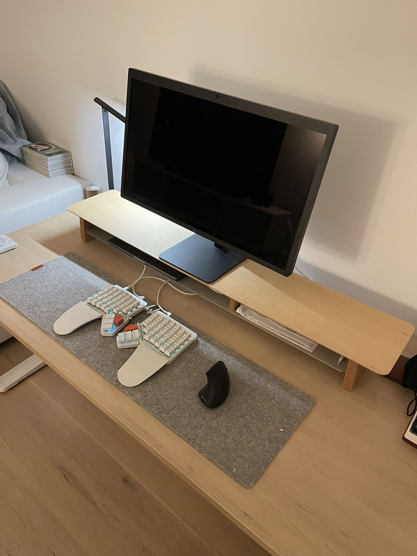 Uplift Desk Maple | atelier-yuwa.ciao.jp