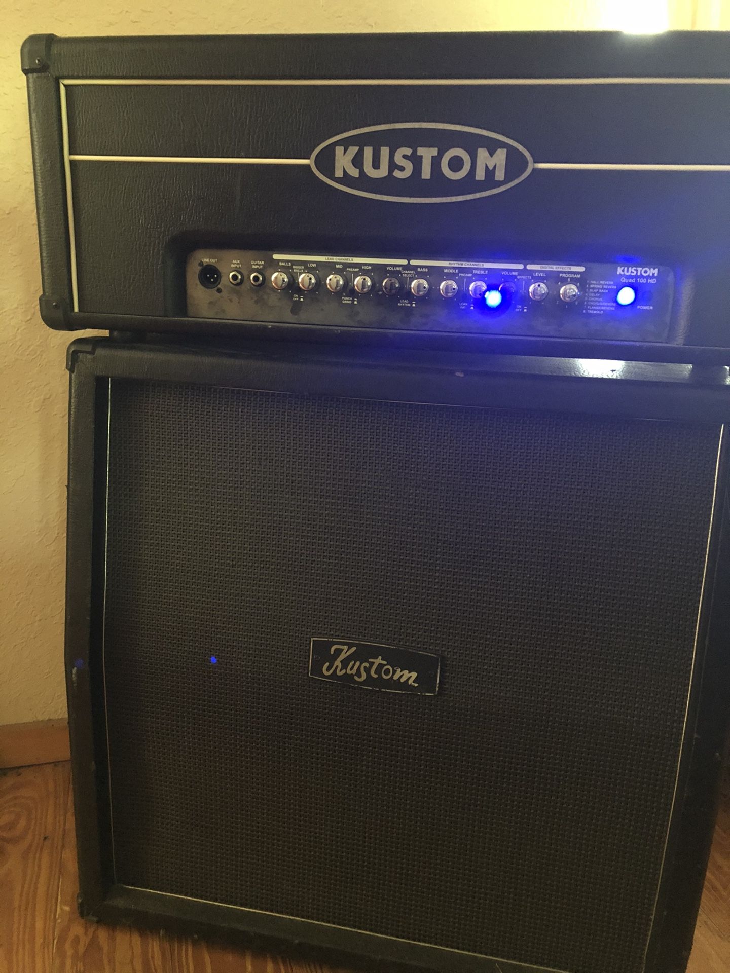 KUSTOM QUAD 100 HD guitar amp for Sale in Sorrento, FL - OfferUp