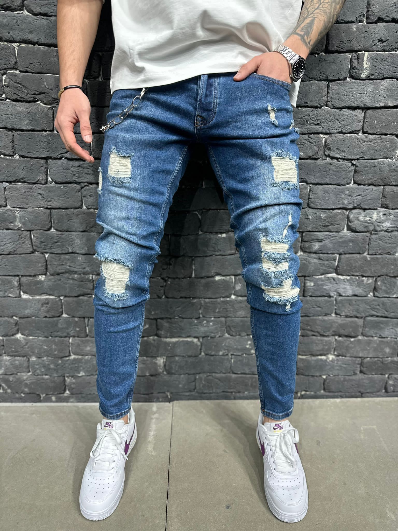 Men’s designer, blue jeans, collection store pick up for Sale in West ...