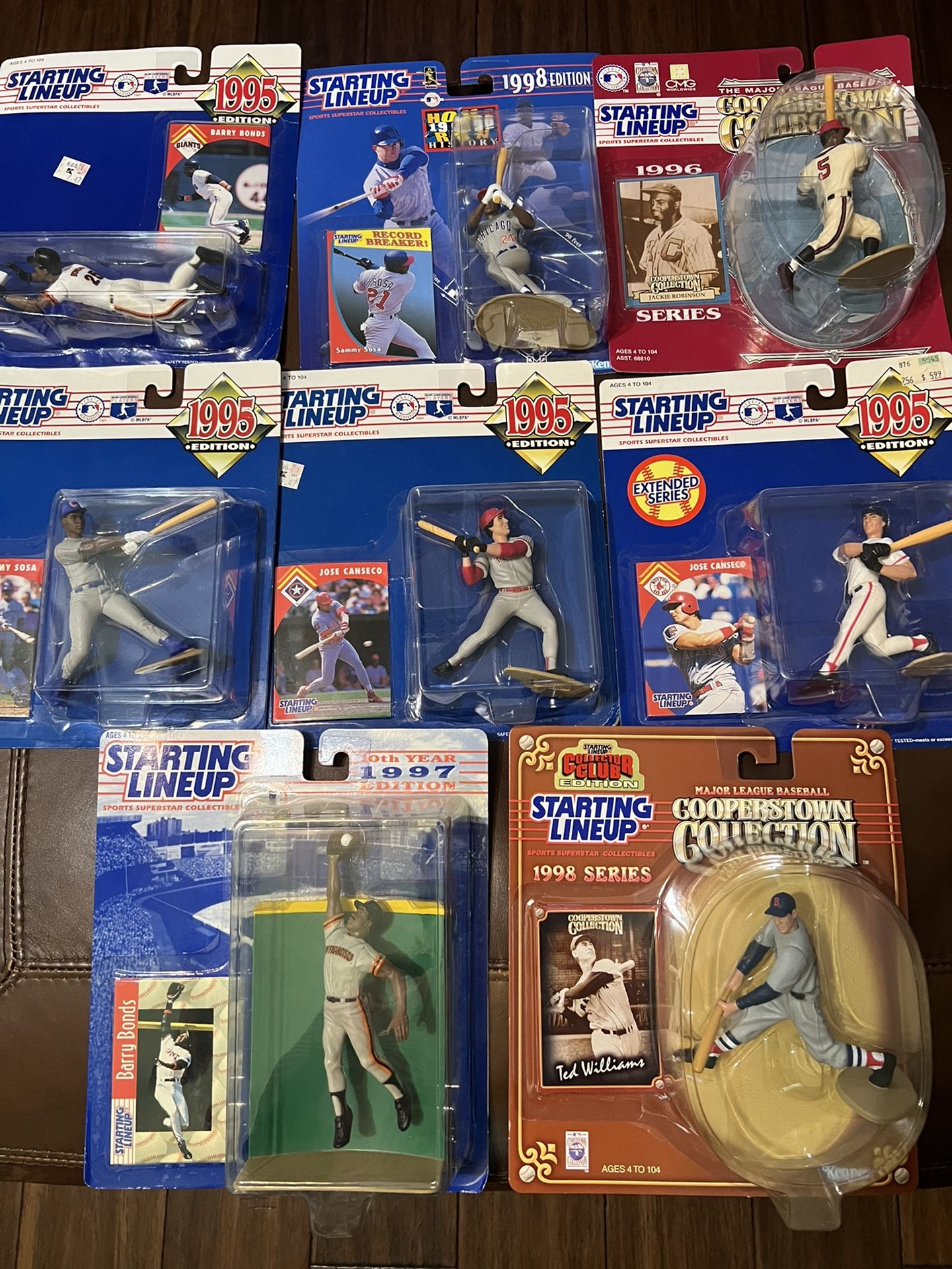 4 Stadium Stars And 8 Starting Lineup Baseball Figures for Sale in ...