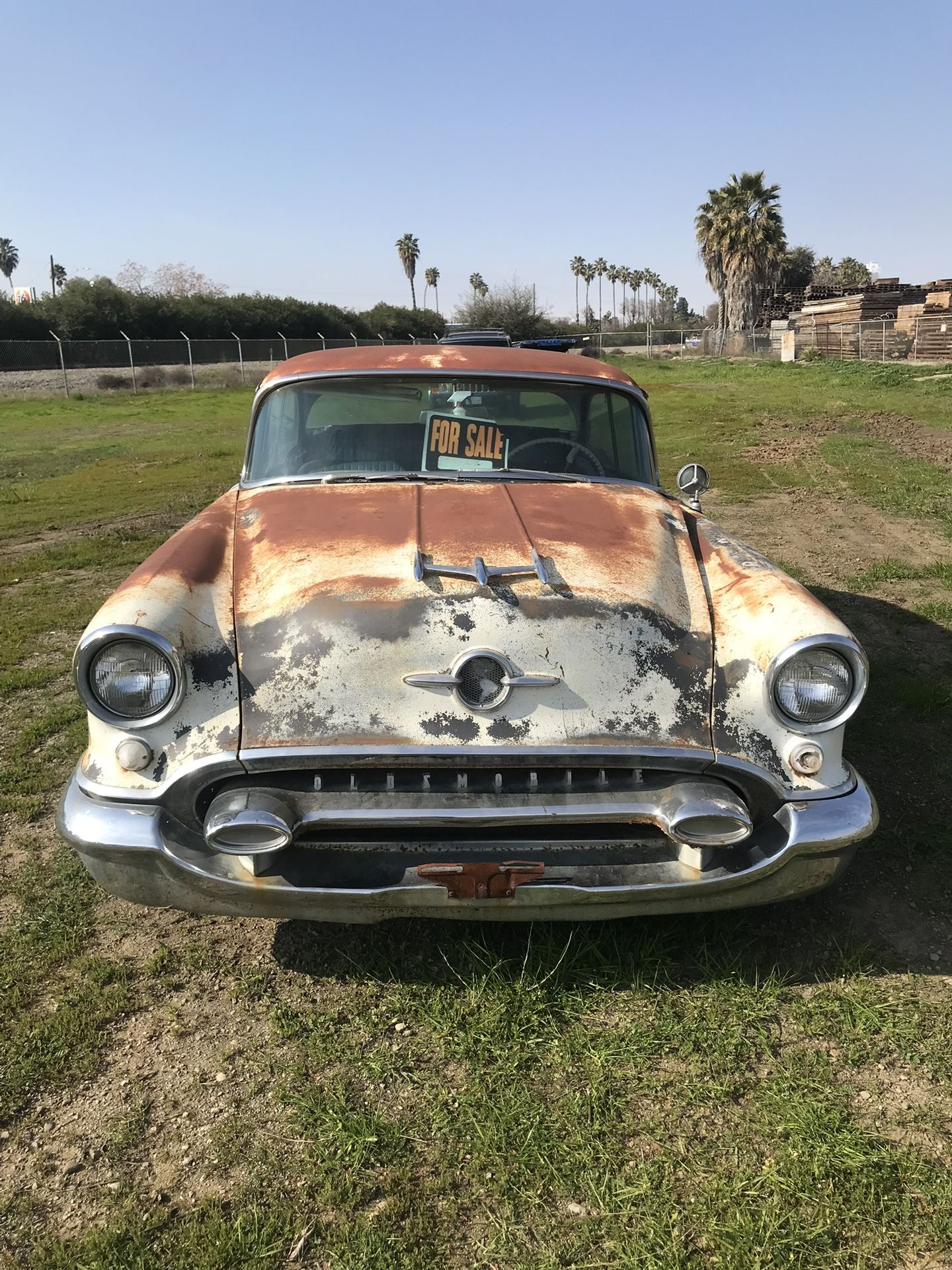 Classic Project Car 55 Oldsmobile In Patterson Must Go for Sale in ...