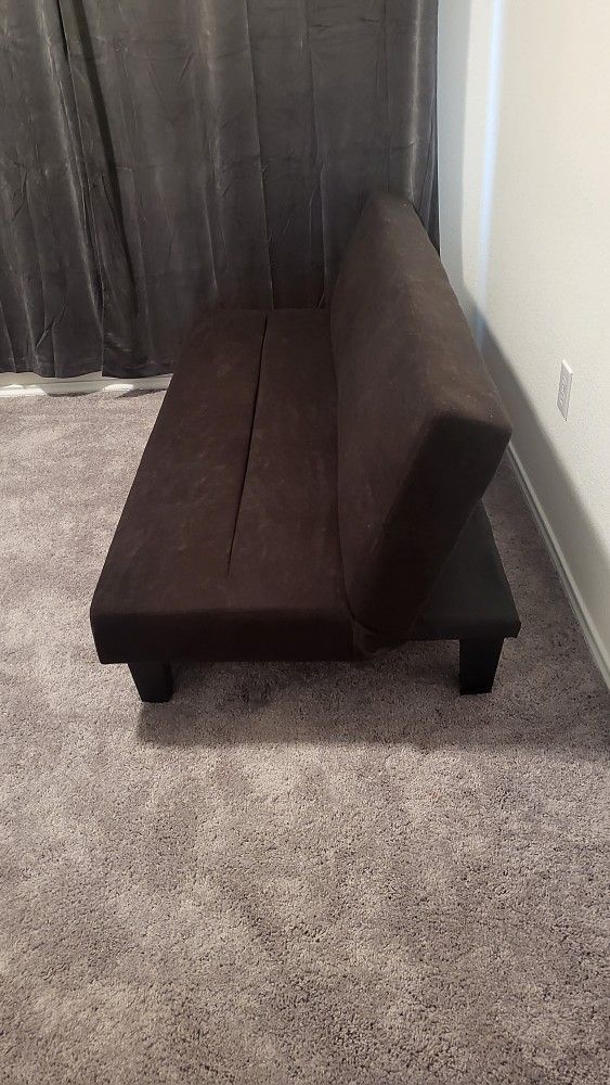 Black Microfiber Futon Couch for Sale in Austin, TX - OfferUp