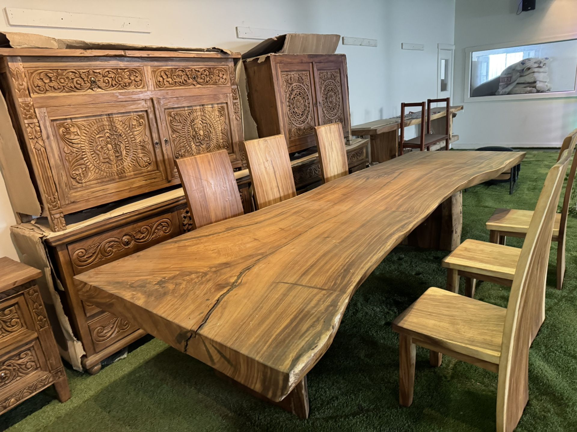 Live edge Sugar Wood Einig Table Large 11ft for Sale in Gardena, CA ...
