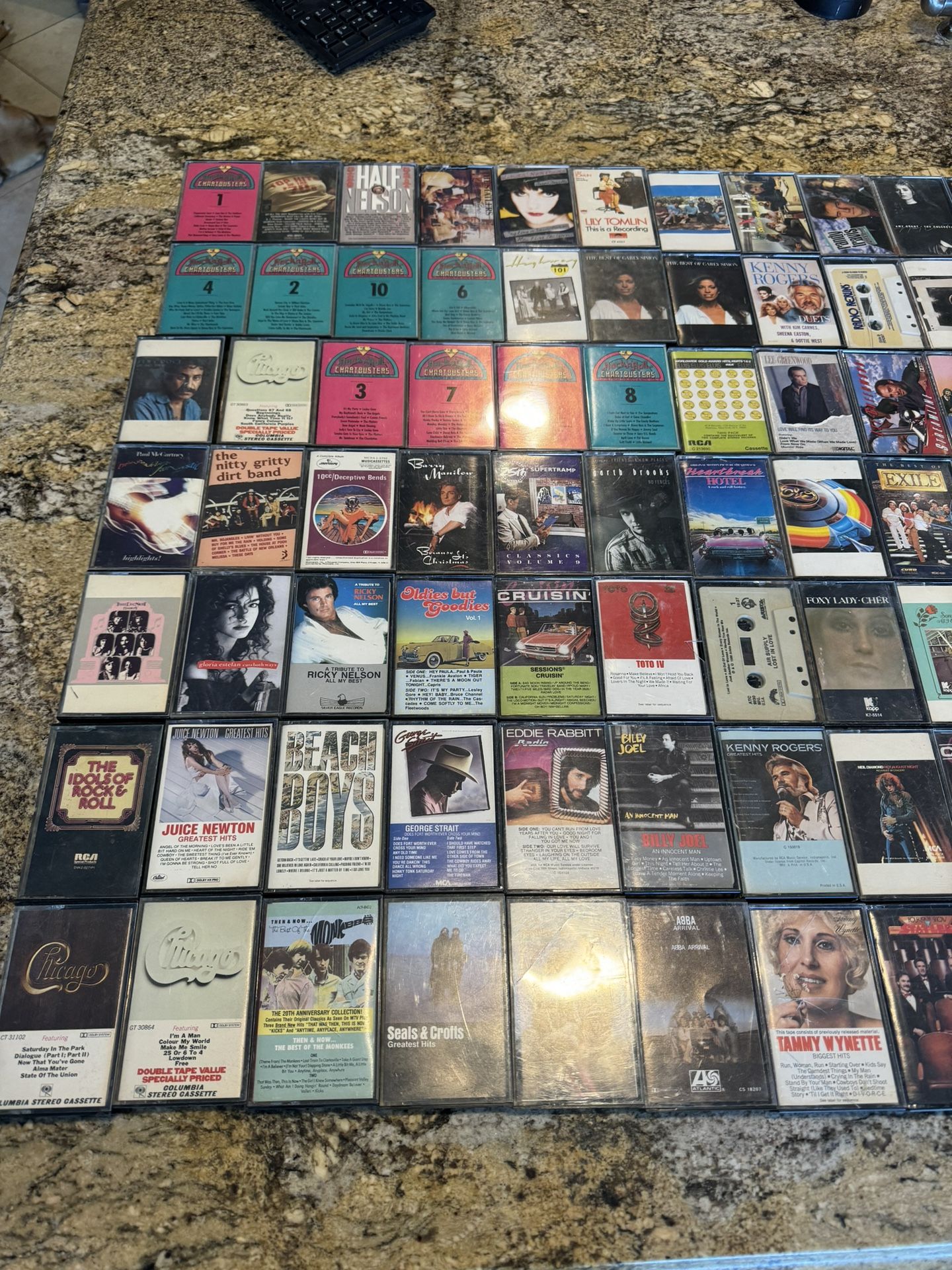 Massive 120+ Cassette Tape Collection - 70-80s for Sale in Phoenix, AZ ...