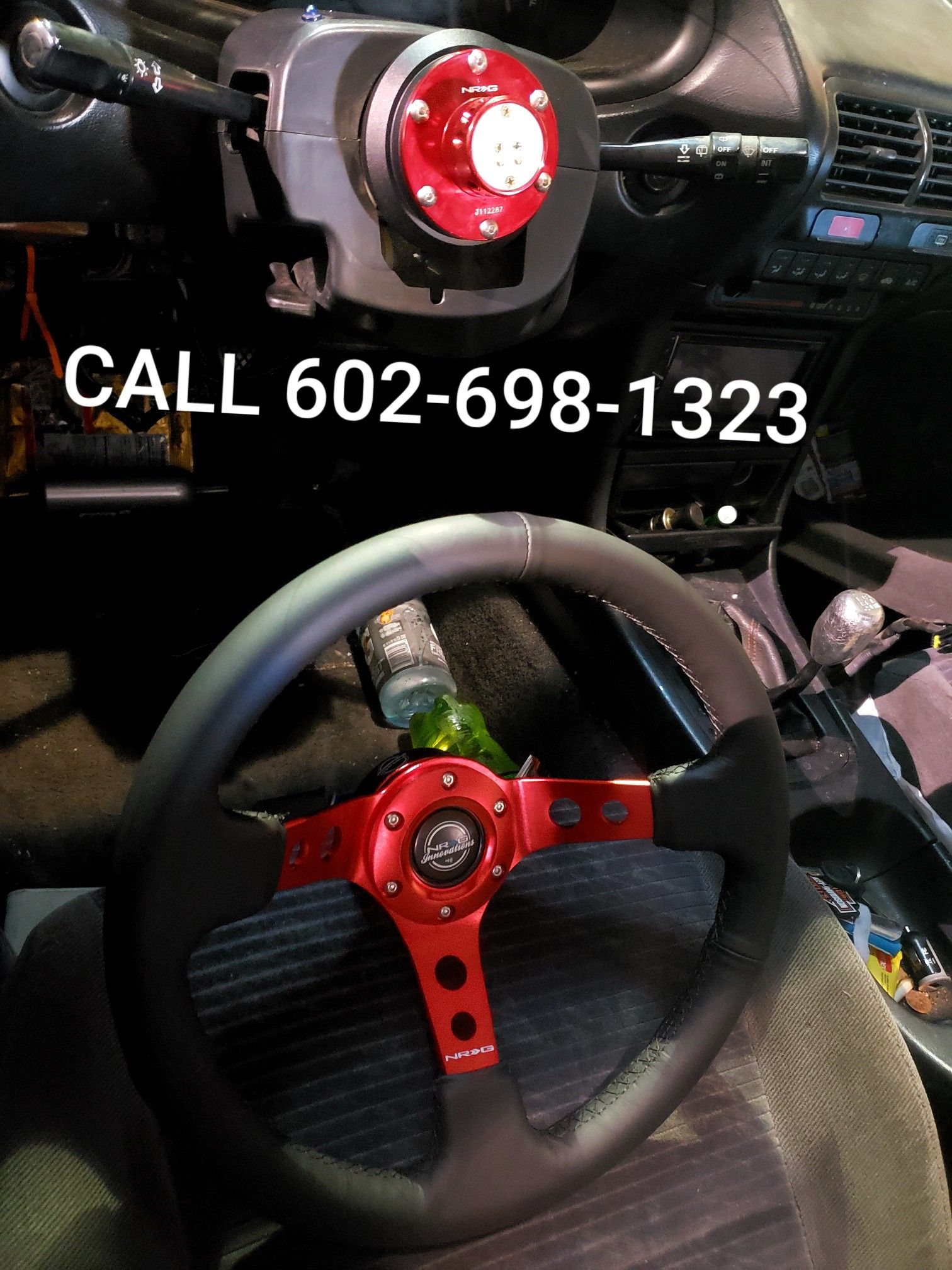 NRG Detachable Quick Release Steering Wheel Kit For Your CAR Truck Jeep ...