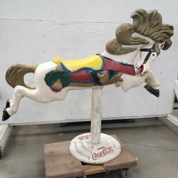Coca Cola Carousel Horse